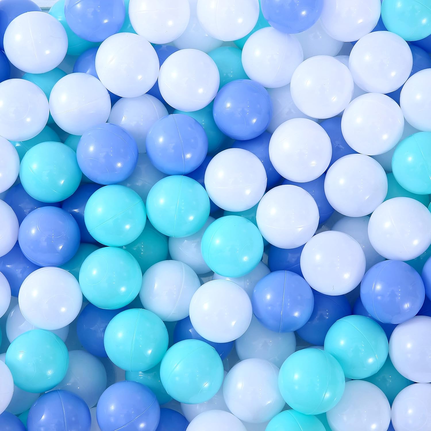 Amazon.com: Thenese Ball Pit Balls for Kids, 100 pcs 2.15 Inches Small ...