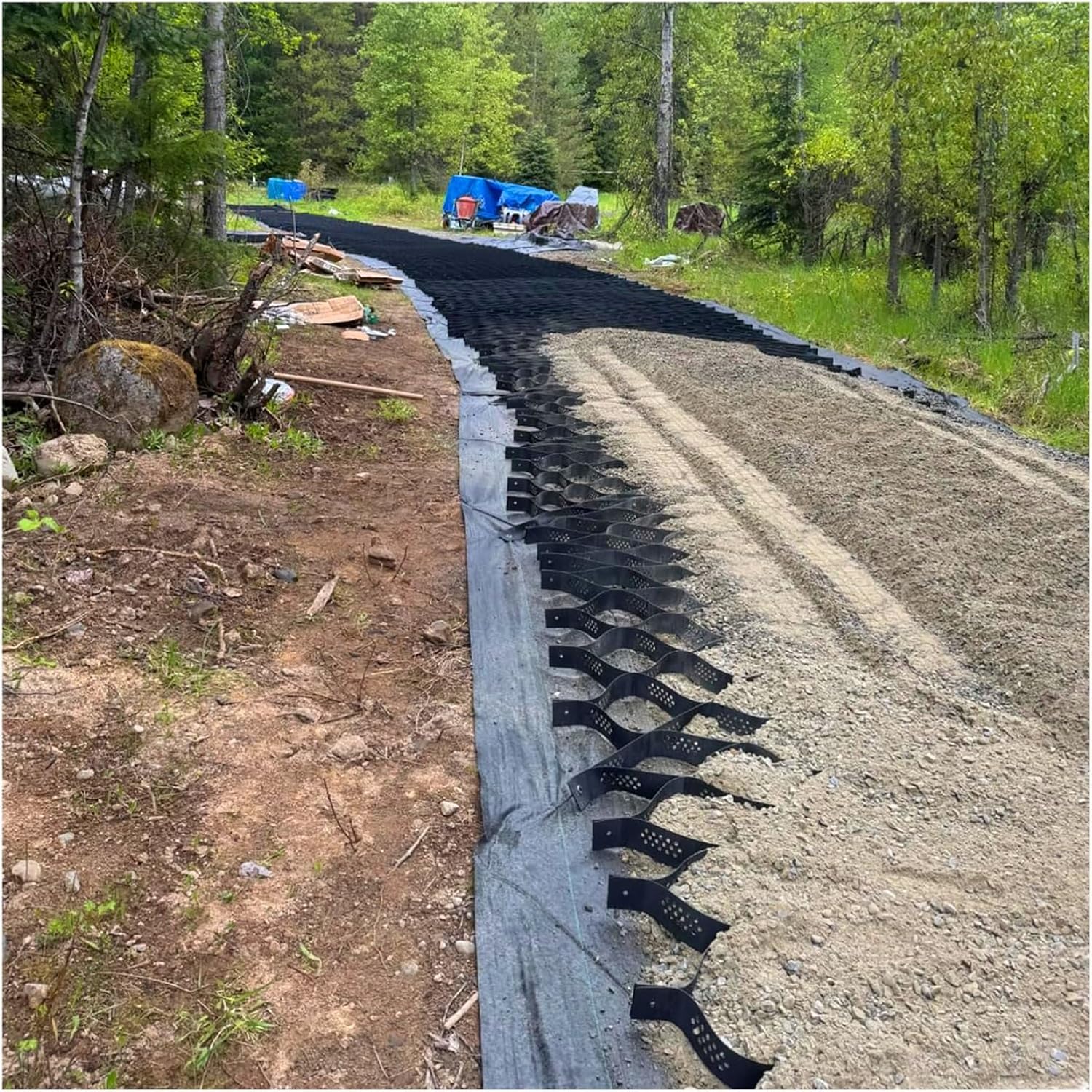 Erosion Control Expandable Geo Grid, Driveway Rock Botswana | Ubuy