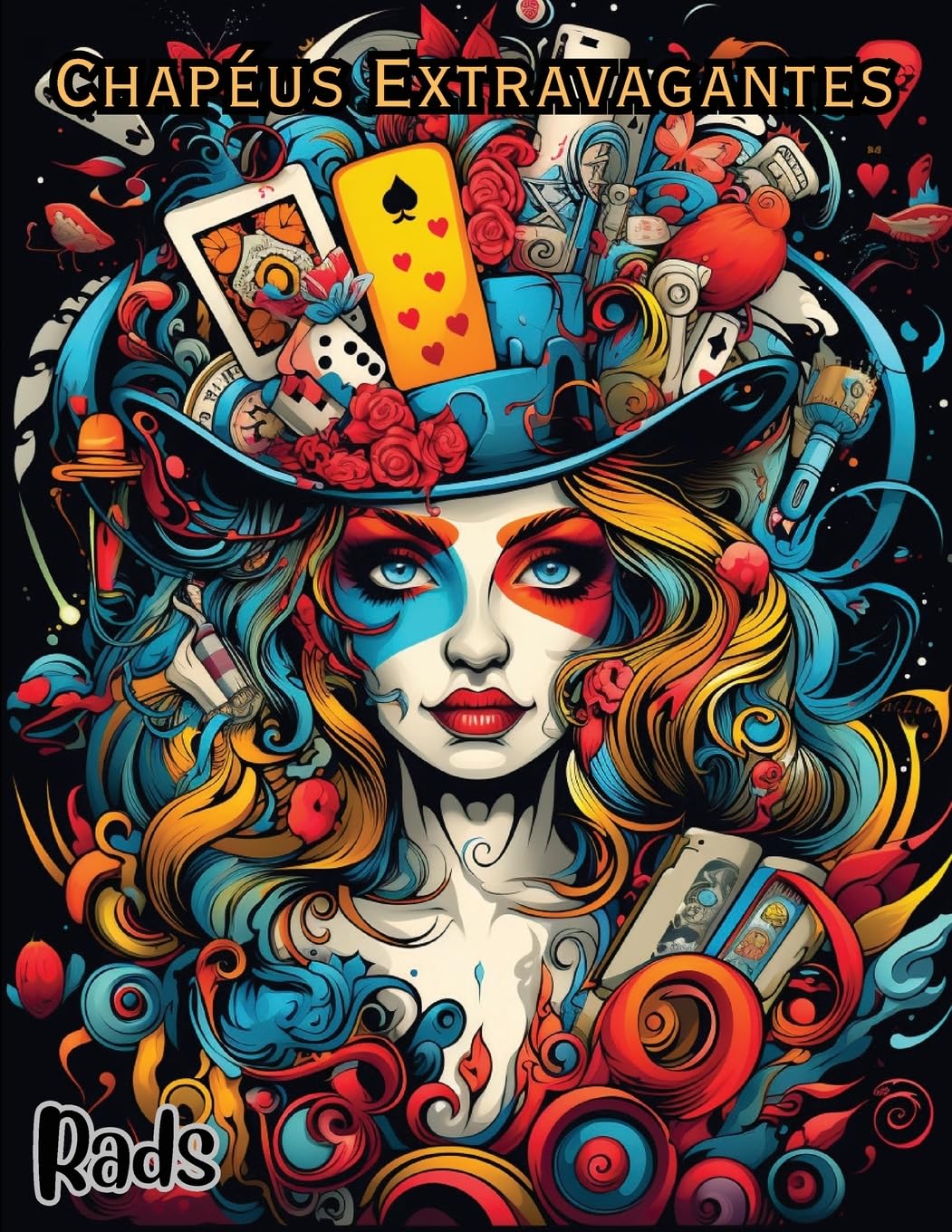 Buy Chapus Extravagantes: Livro de Colorir com Ilustraes Incrveis e ...