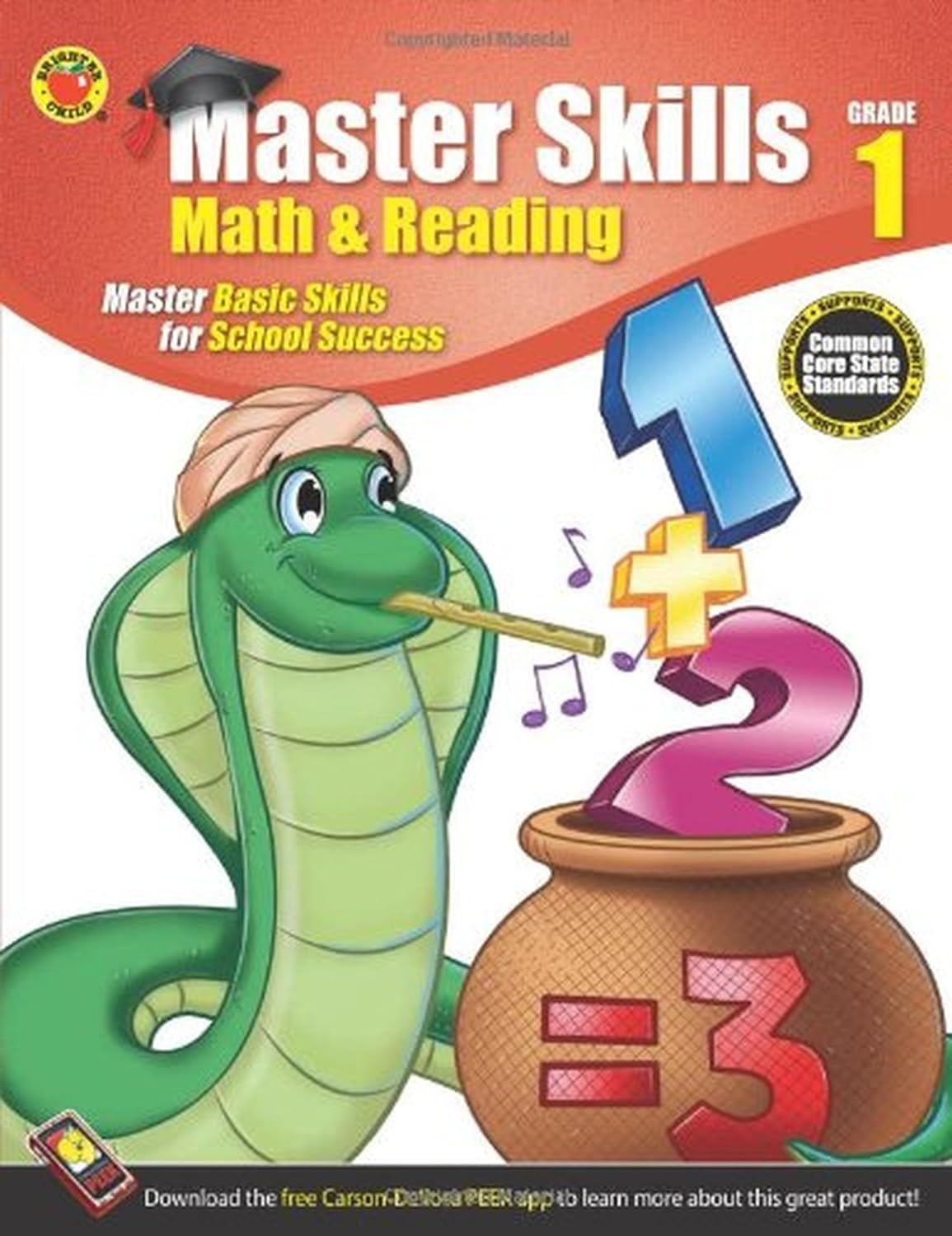 Math & Reading, Grade 1 (Master Skills): Brighter Child: 9781483801414 ...