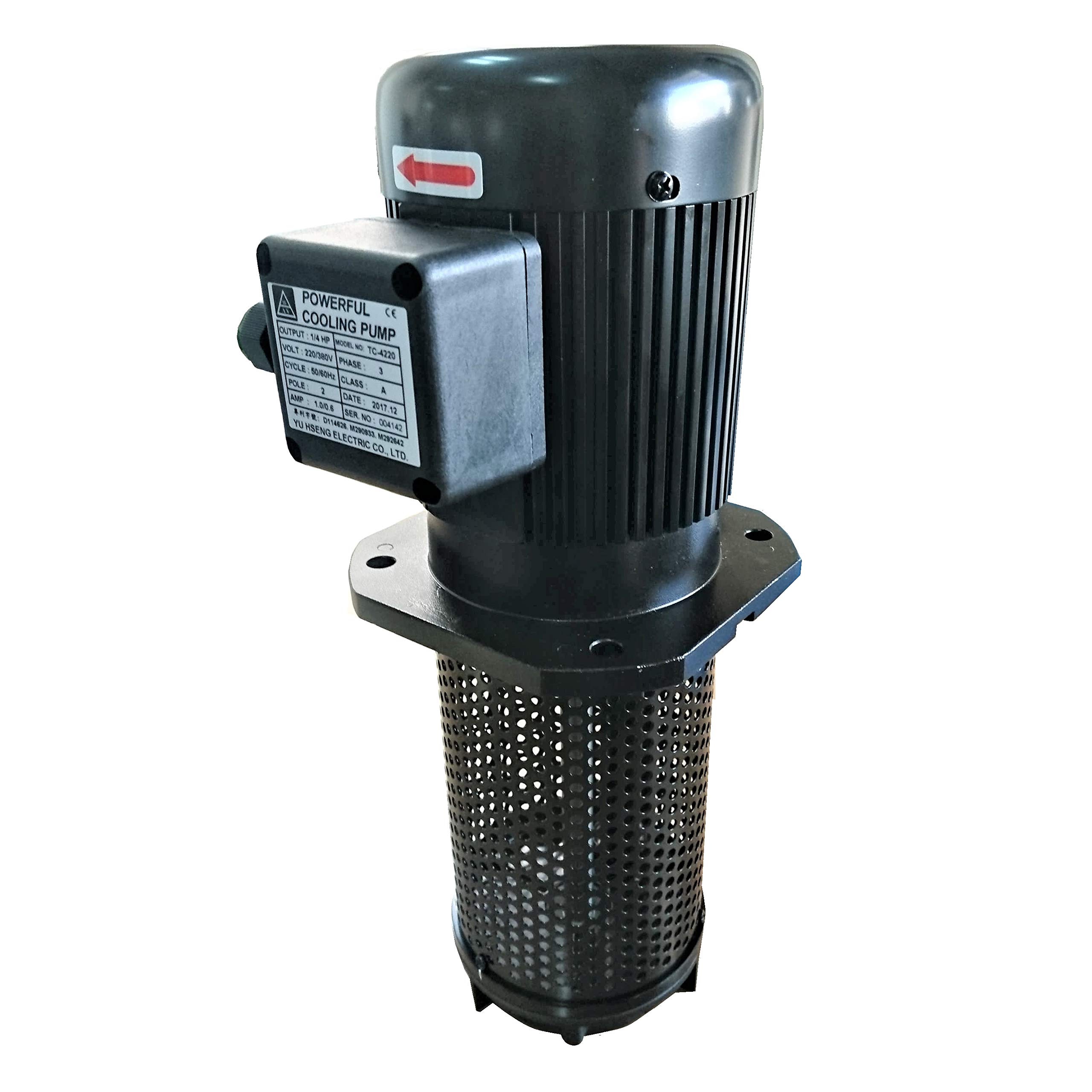 1/4 HP Lathe BandSaw Machine Tool Circulation Coolant Pump, Immersion ...