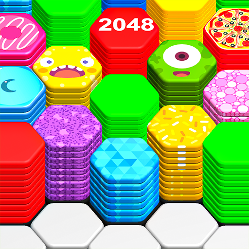 Hexa Color Sort 3D Master! Hexagon Sorting Tiles Shuffle Stack Puzzle ...
