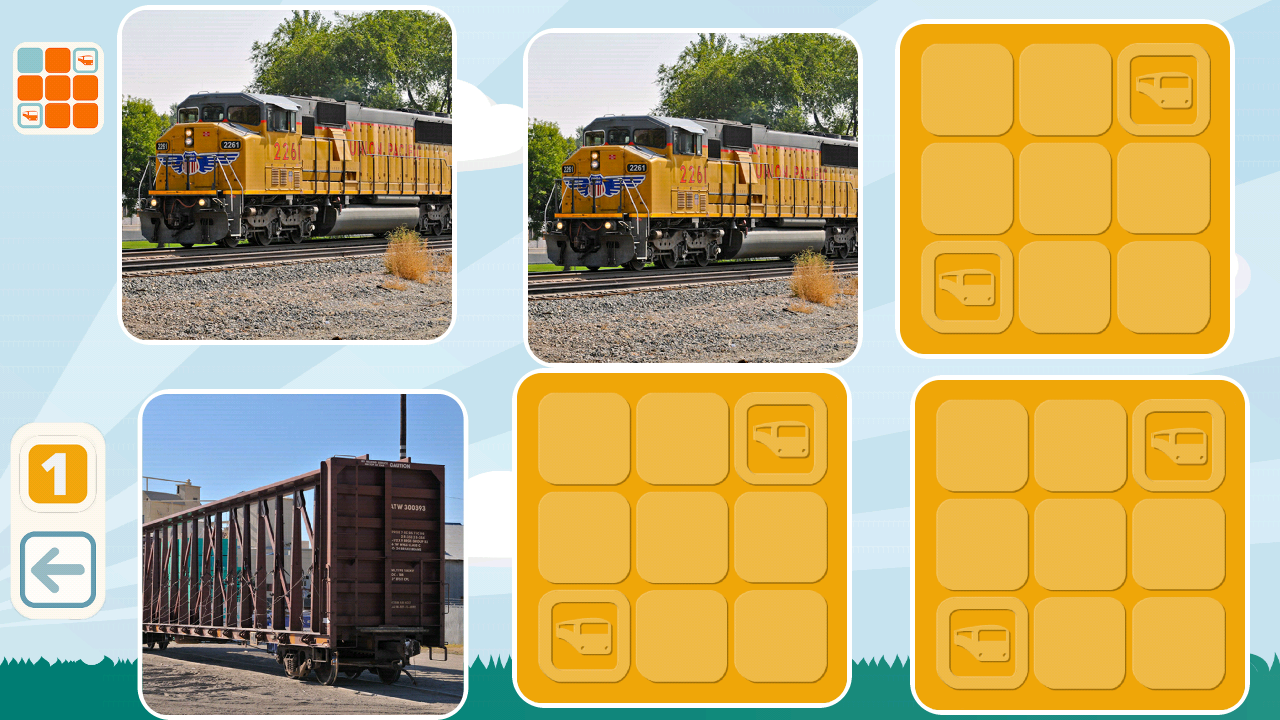 Trains Matching Game - App on the Amazon Appstore