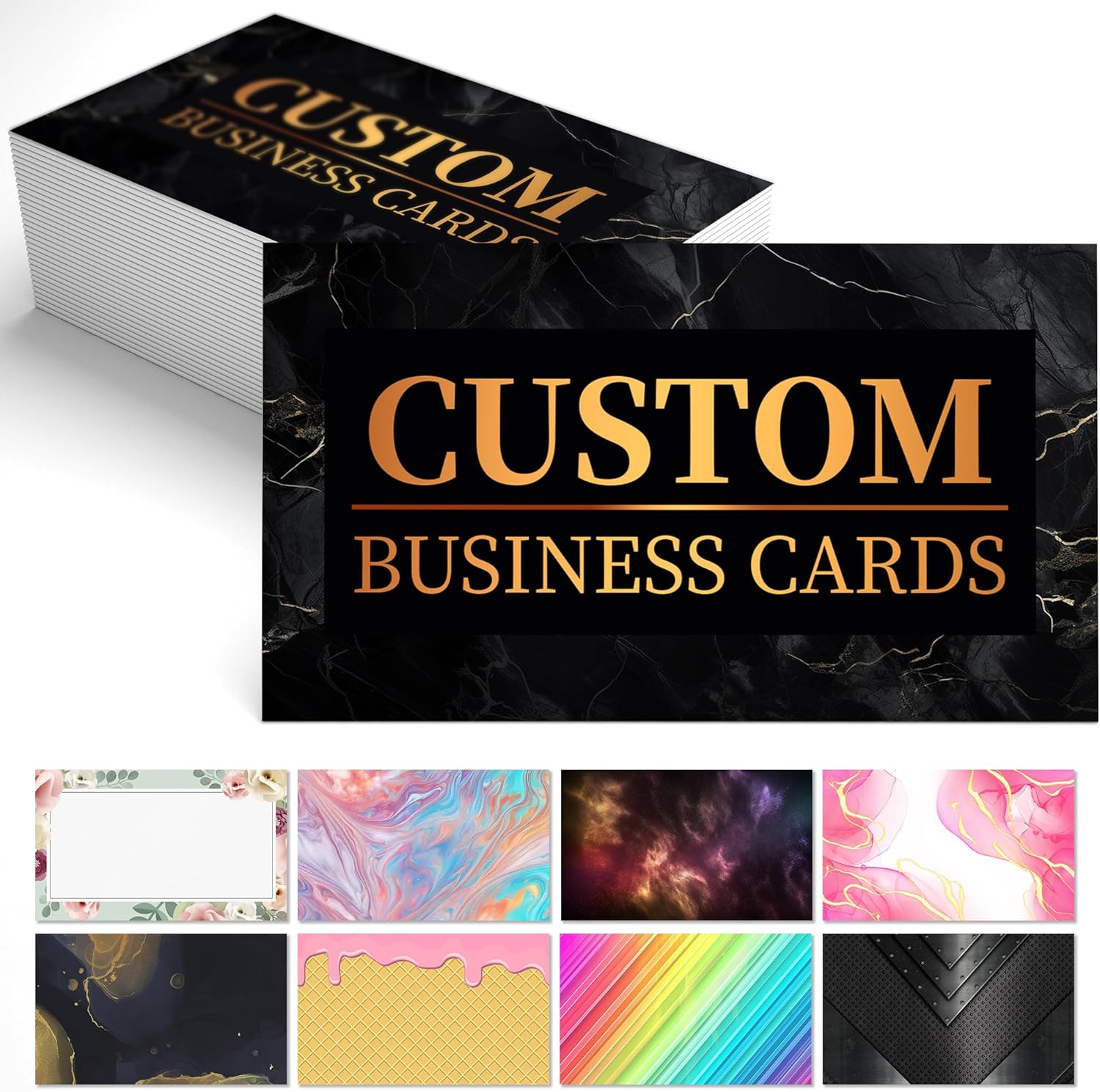 Amazon.com : Generic Custom Business Cards Your Design Here ...