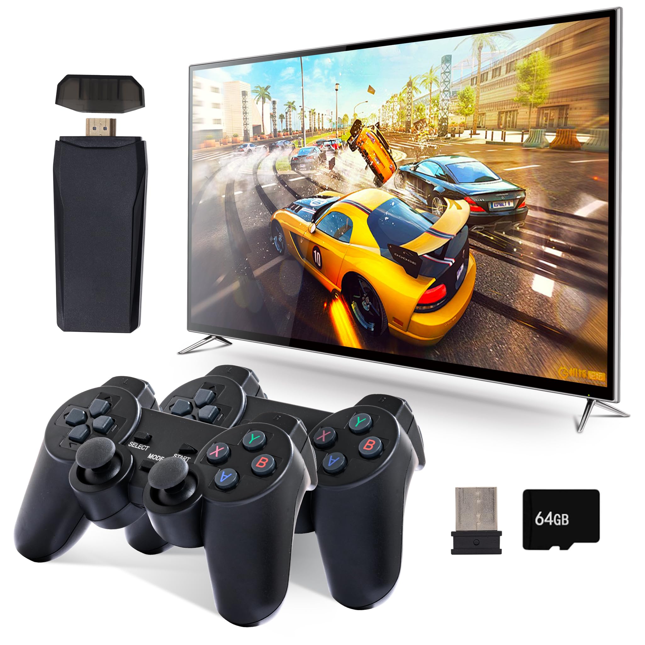 Snapklik.com : Retro Game Console, 4K HDMI Output, 2.4G Wireless ...