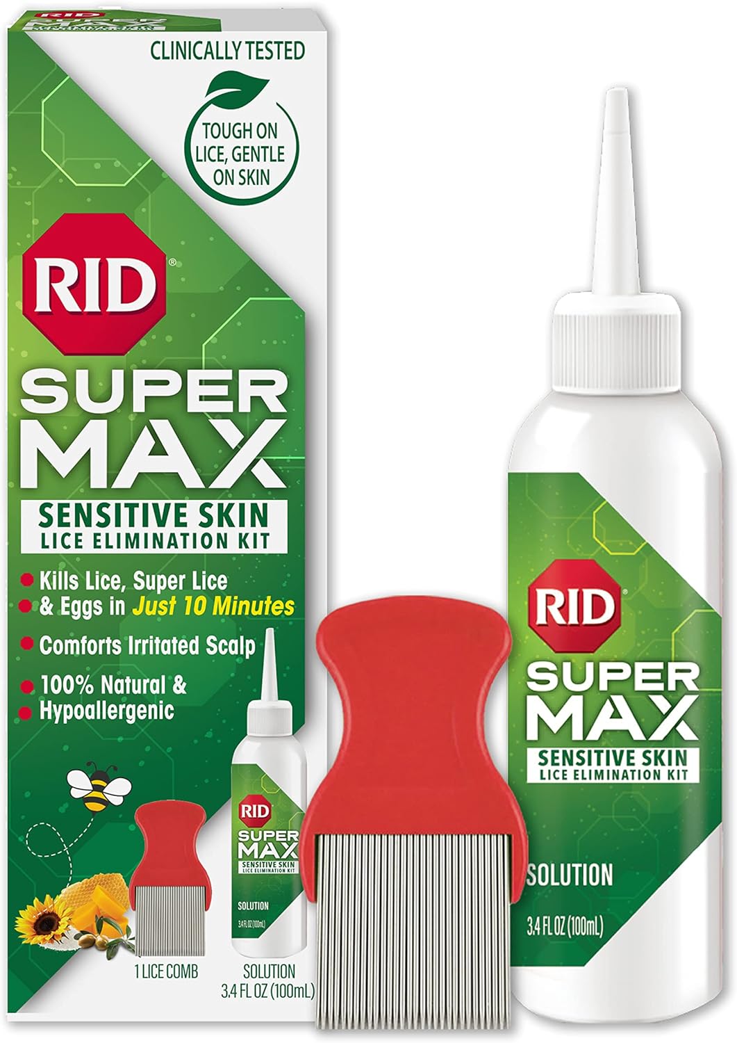 RID Super Max Sensitive Skin Lice Treatment, Kills Nepal | Ubuy