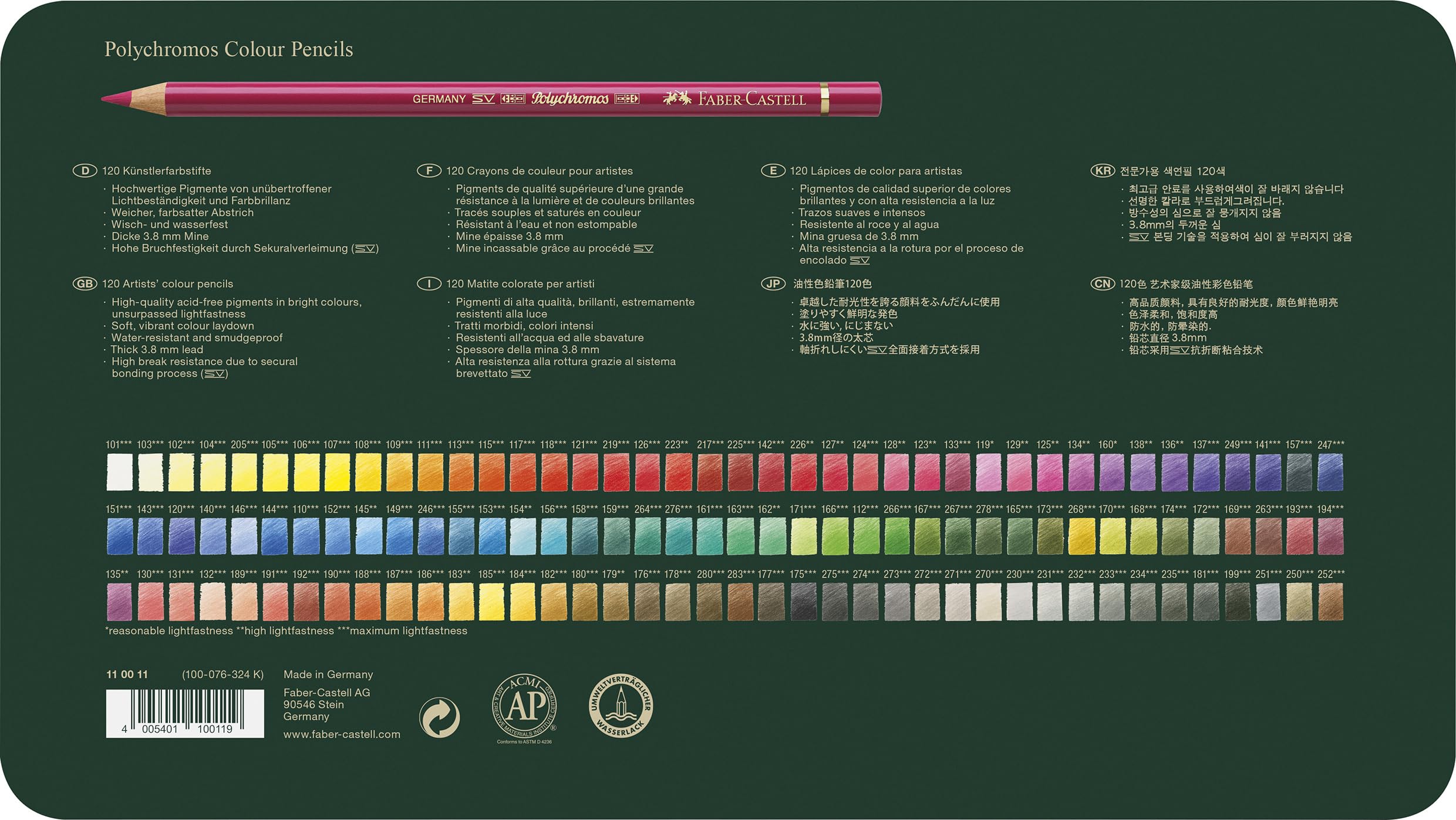 Faber Castell Polychromos 120 Harga Clearance | varsana.com