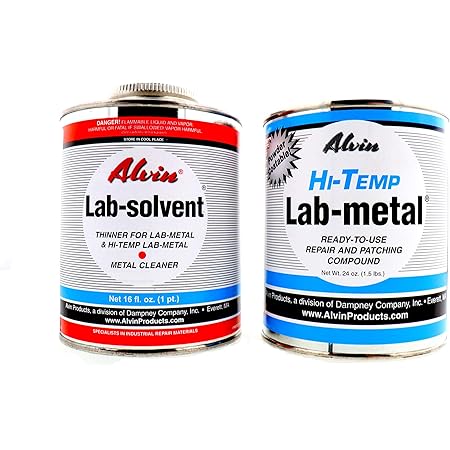 Amazon.com: ALVIN 24 oz Lab Metal Durable Economical Repair Putty Dent ...