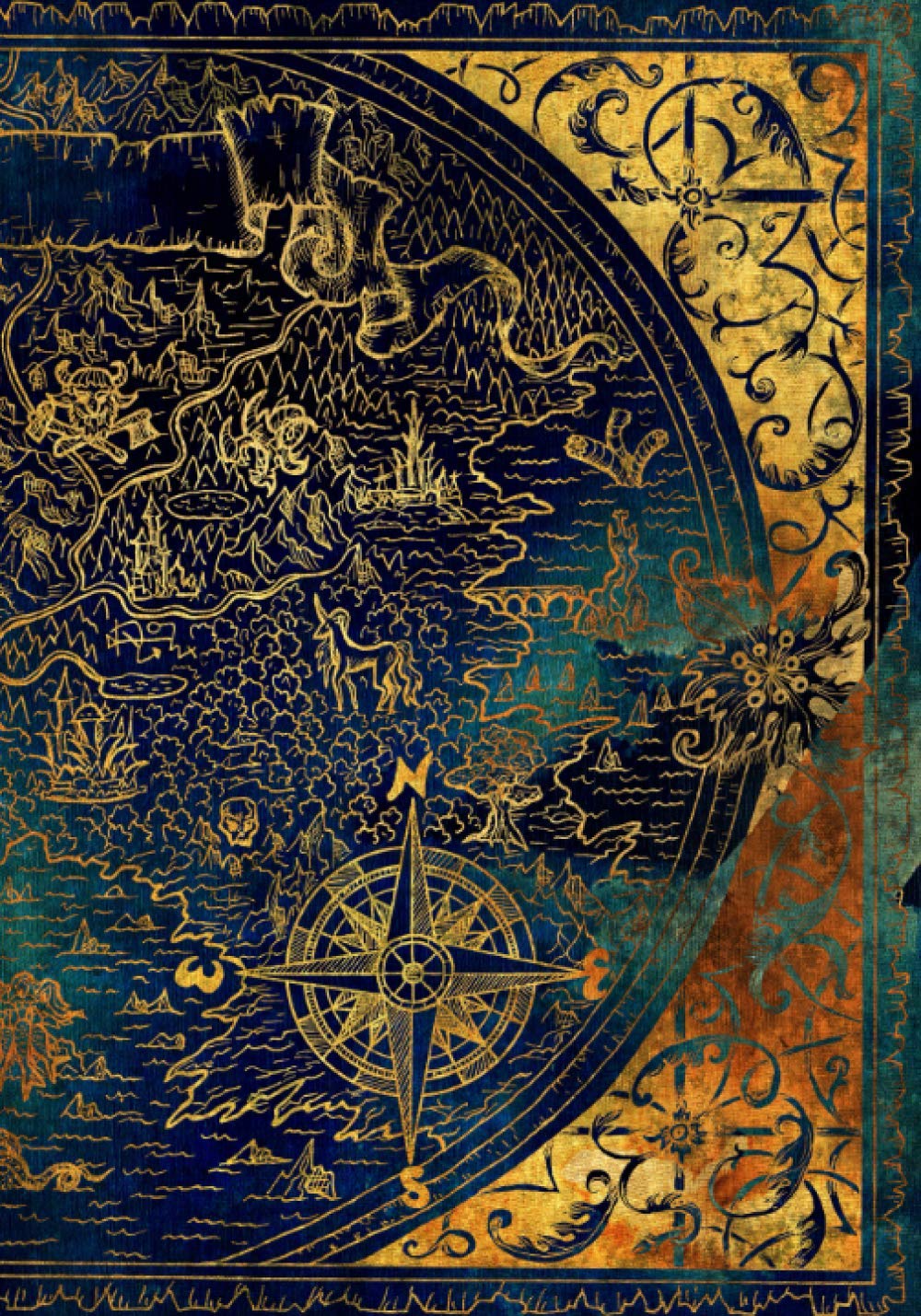 RPG Journal: Mixed Paper: ruled, graph, hex - perfect notebook for role ...