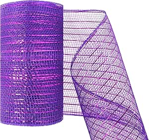Amazon.com: 5.9 Inch Decorative Mesh Ribbons for Halloween, Fabric Mesh ...