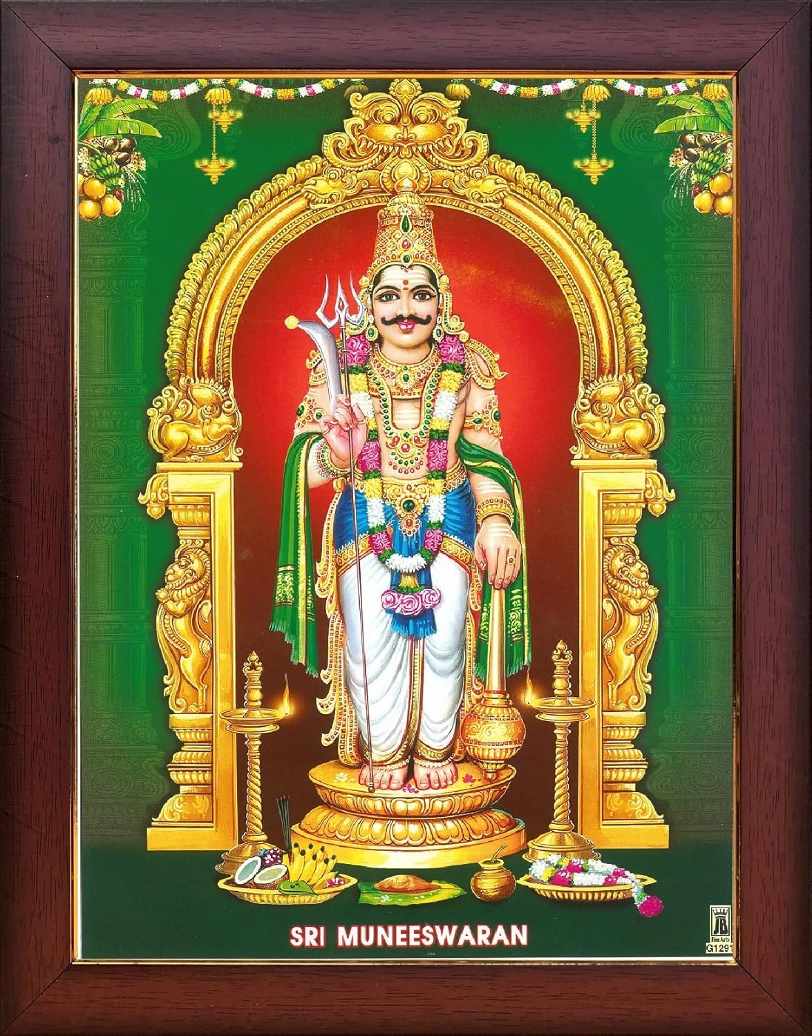 Garuda Photos - God Muneeshwaran Swamy Photo Frame; Muneeshwarar ...