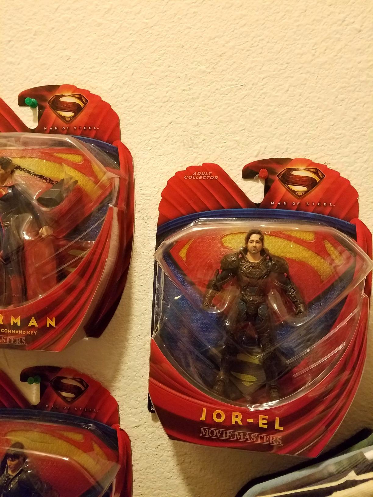 Amazon.com: Mattel Superman Man of Steel Movie Masters Jor-el Figure ...