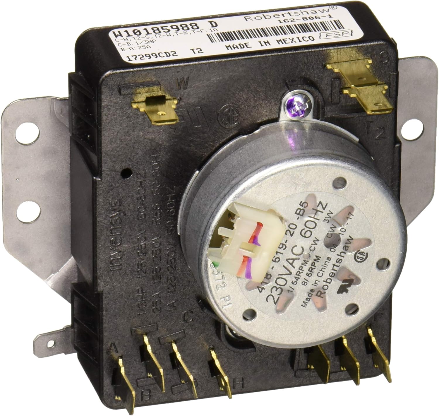 Amazon.com: Whirlpool W10894766 Timer : Appliances