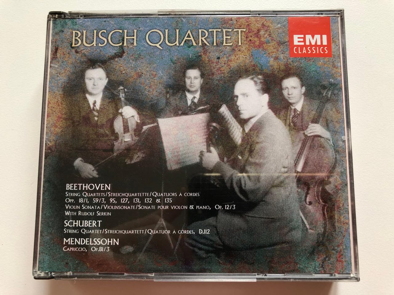 Beethoven, Ludwig van, Schubert, Franz [Vienna], Mendelssohn, Felix [1], Rudolf Serkin - The ...