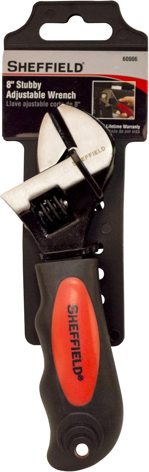 Sheffield Tools 60006 6-Inch Stubby Adjustable Wrench - Amazon.com