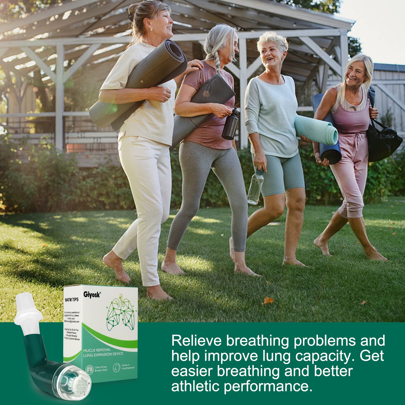 Snapklik.com : Giyosk Breathing Exercise Device For Lungs, Lung ...