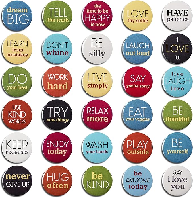 Amazon.com: 30 Motivational Fridge Magnets Inspirational Quote Sayings ...