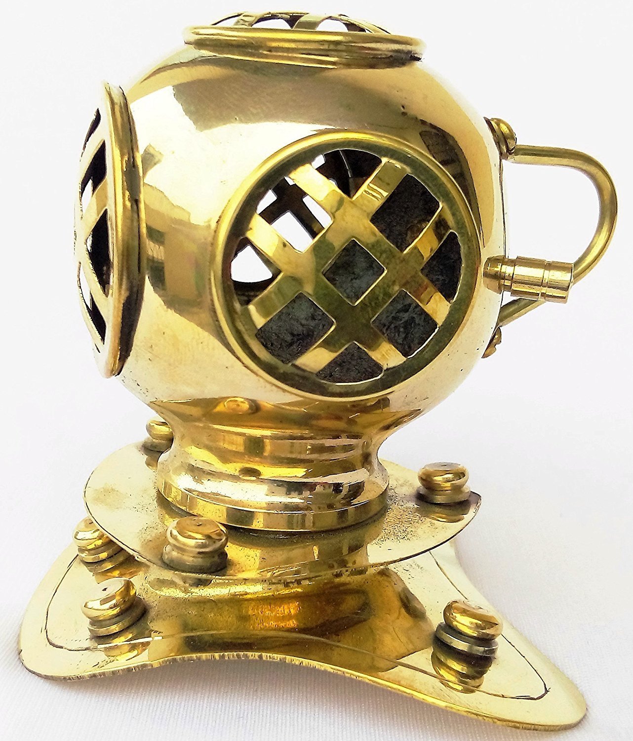 Kartique Miniature Diving Helmet Made of Brass : Size 3.5 inch : Amazon ...