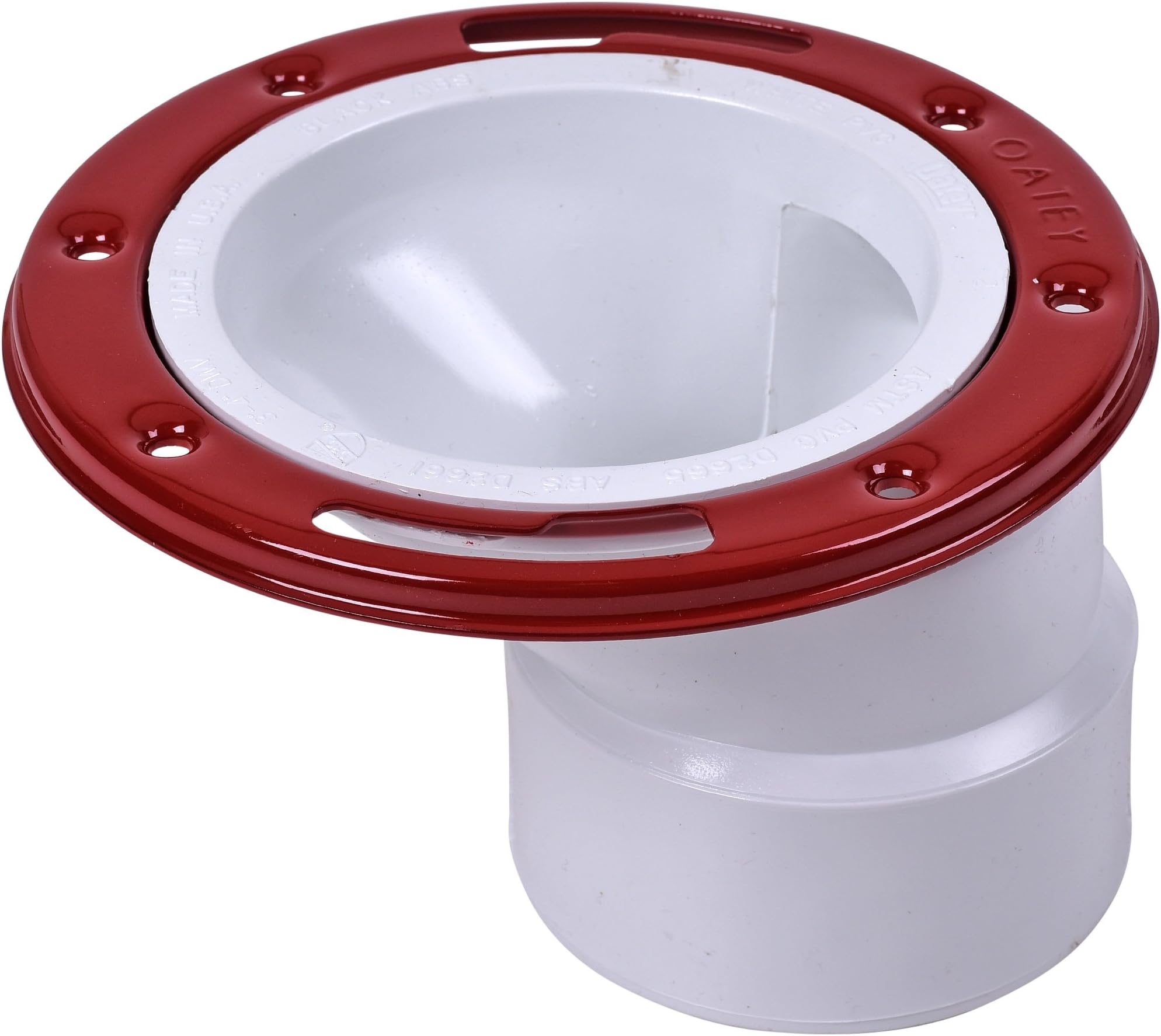 IPS 86181 3-Inch x 4-Inch PVC Offset Closet Flange with Metal Ring ...