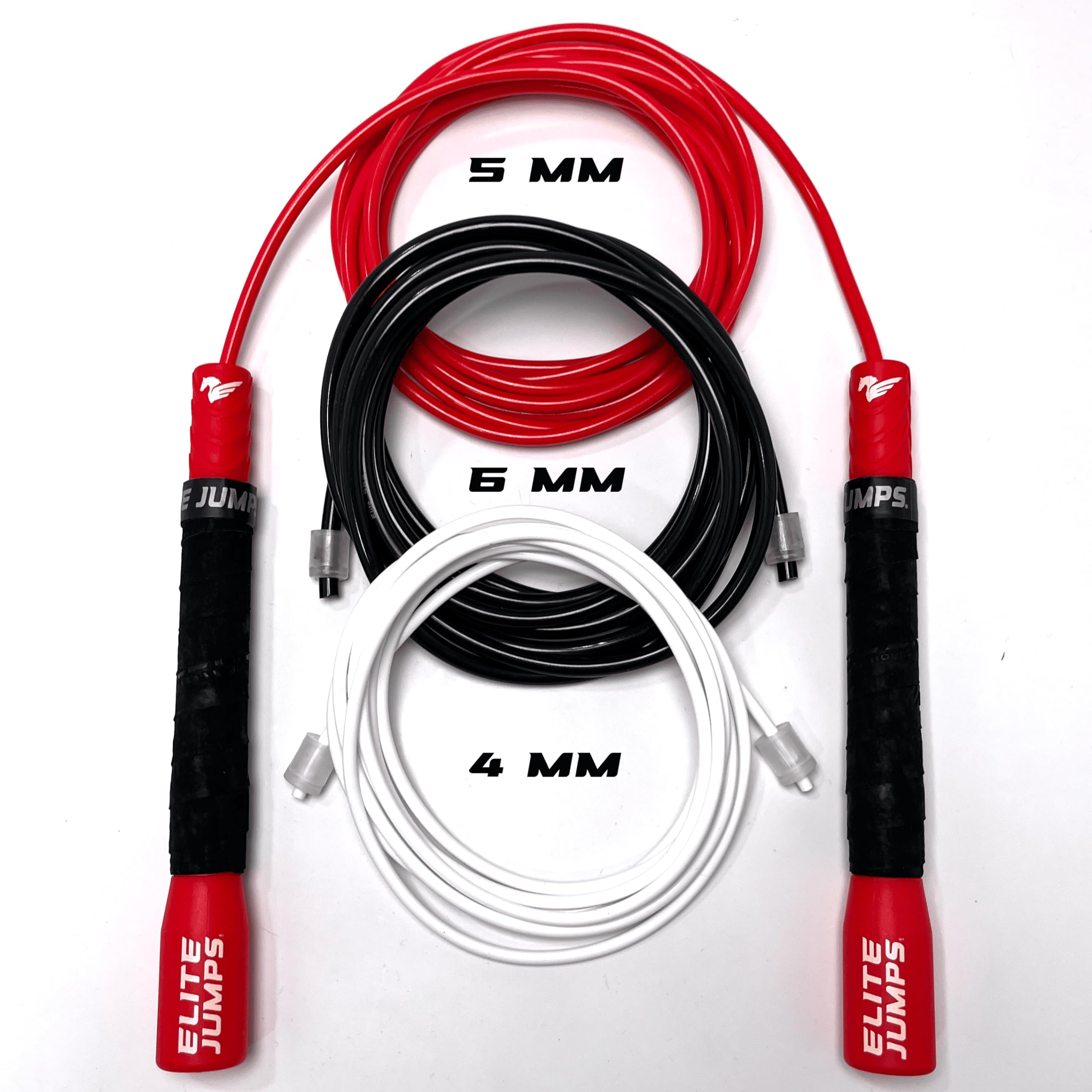 Amazon.com : Elite Jumps Freestyle PVC Jump Rope Bundle - Premium ...