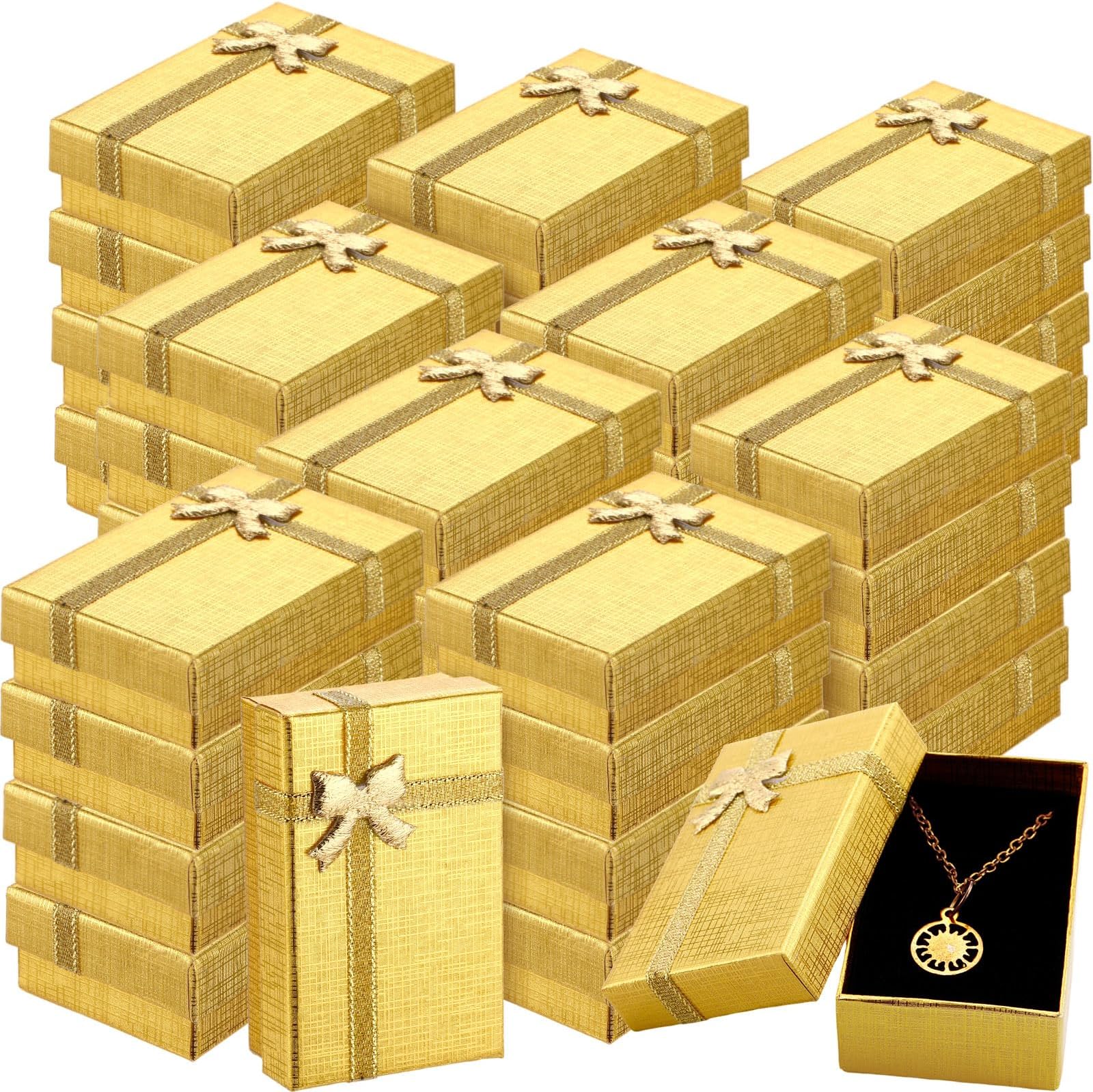 Amazon.com: Jetec 96 Pcs Jewelry Gift Boxes 2 x 3.1 x 1.1 Inch Jewelry ...