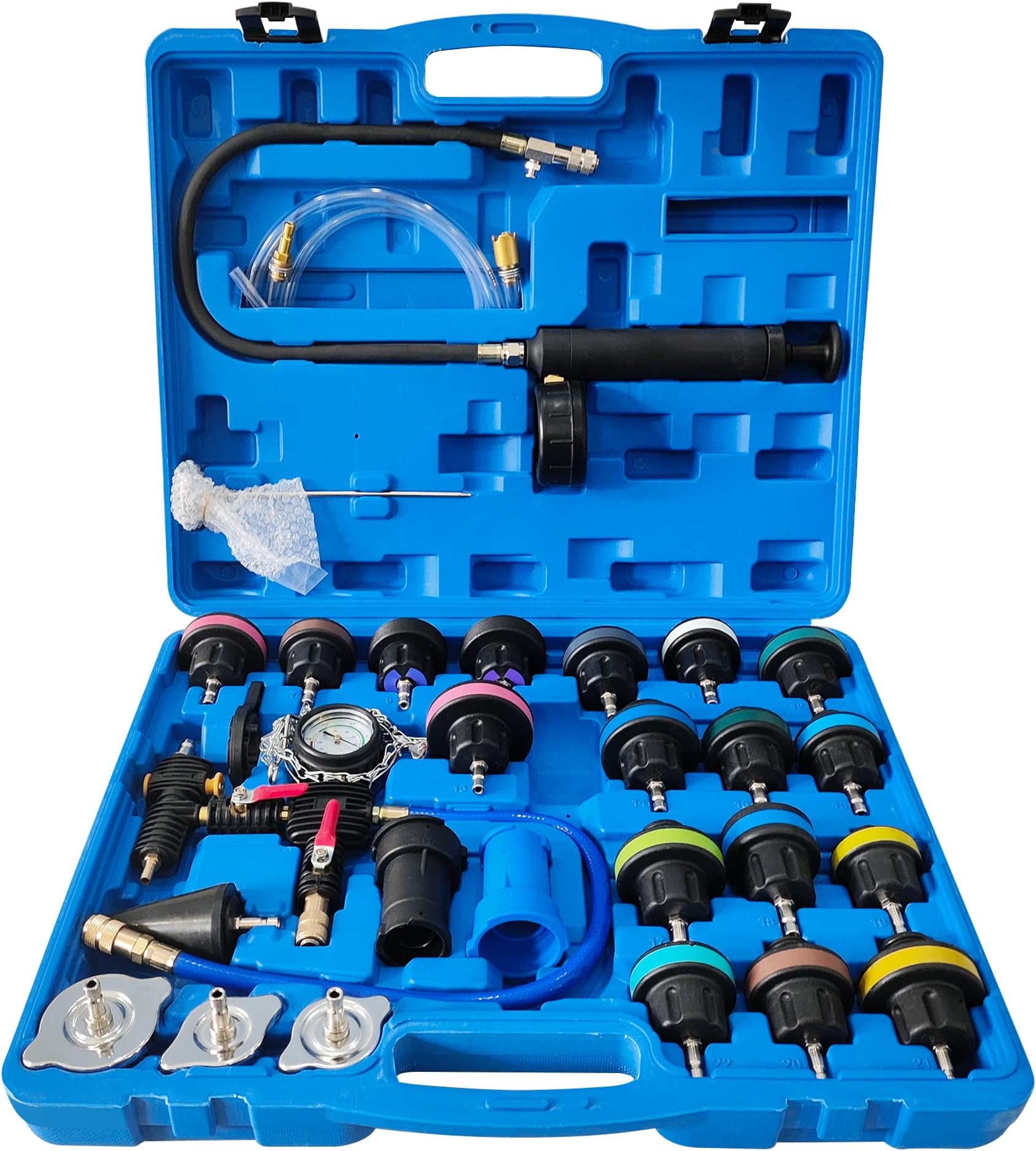 Amazon.com: KOOPOOL Coolant Pressure Tester Kit, 28pc Universal ...