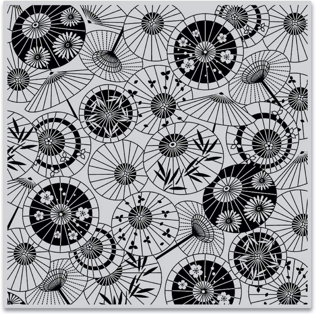 Amazon.com: Hero Arts CG808 Cling Stamps, Parasol Pattern Bold Prints ...