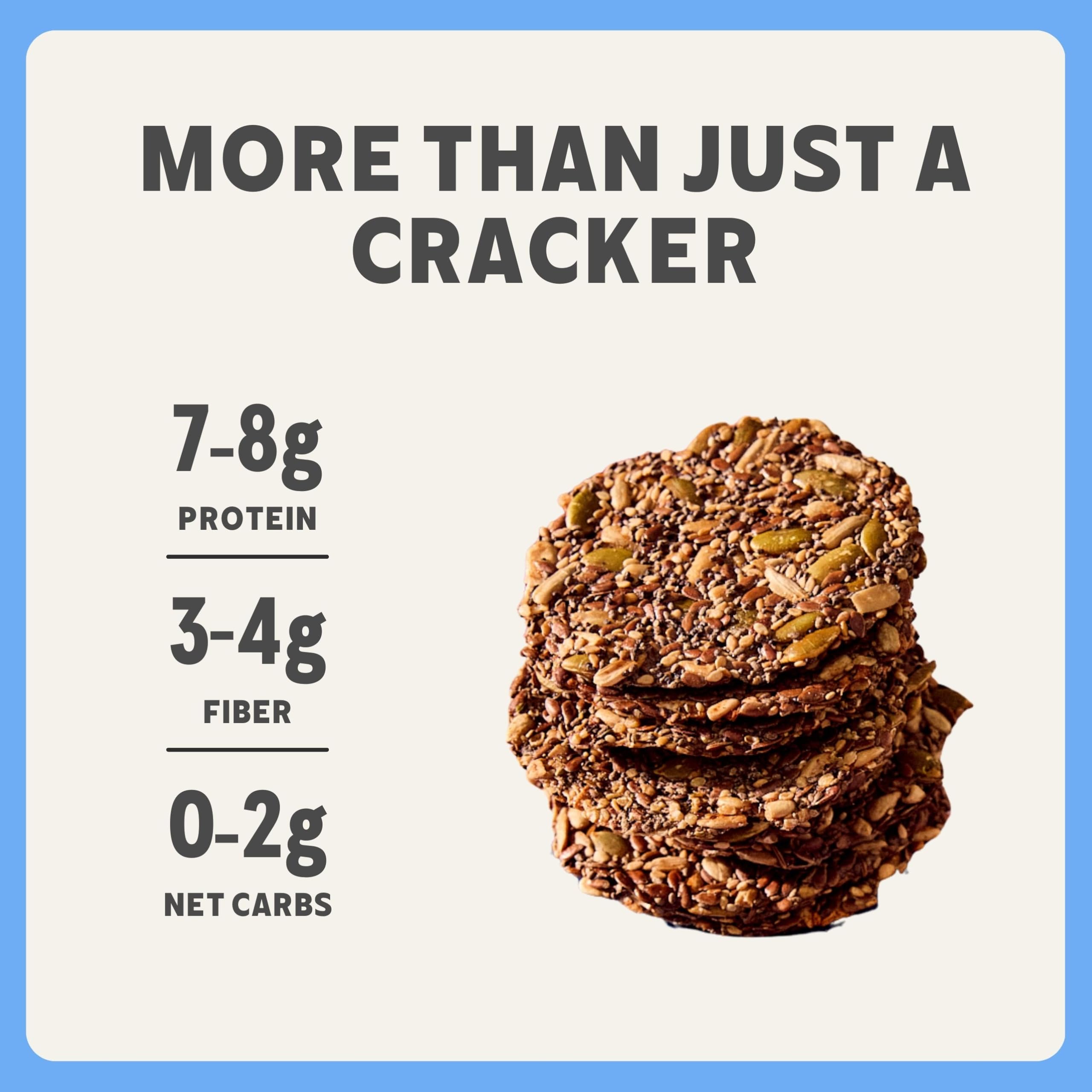 Snapklik.com : ELLAS FLATS Variety All Seed Savory Crisps All Natural ...