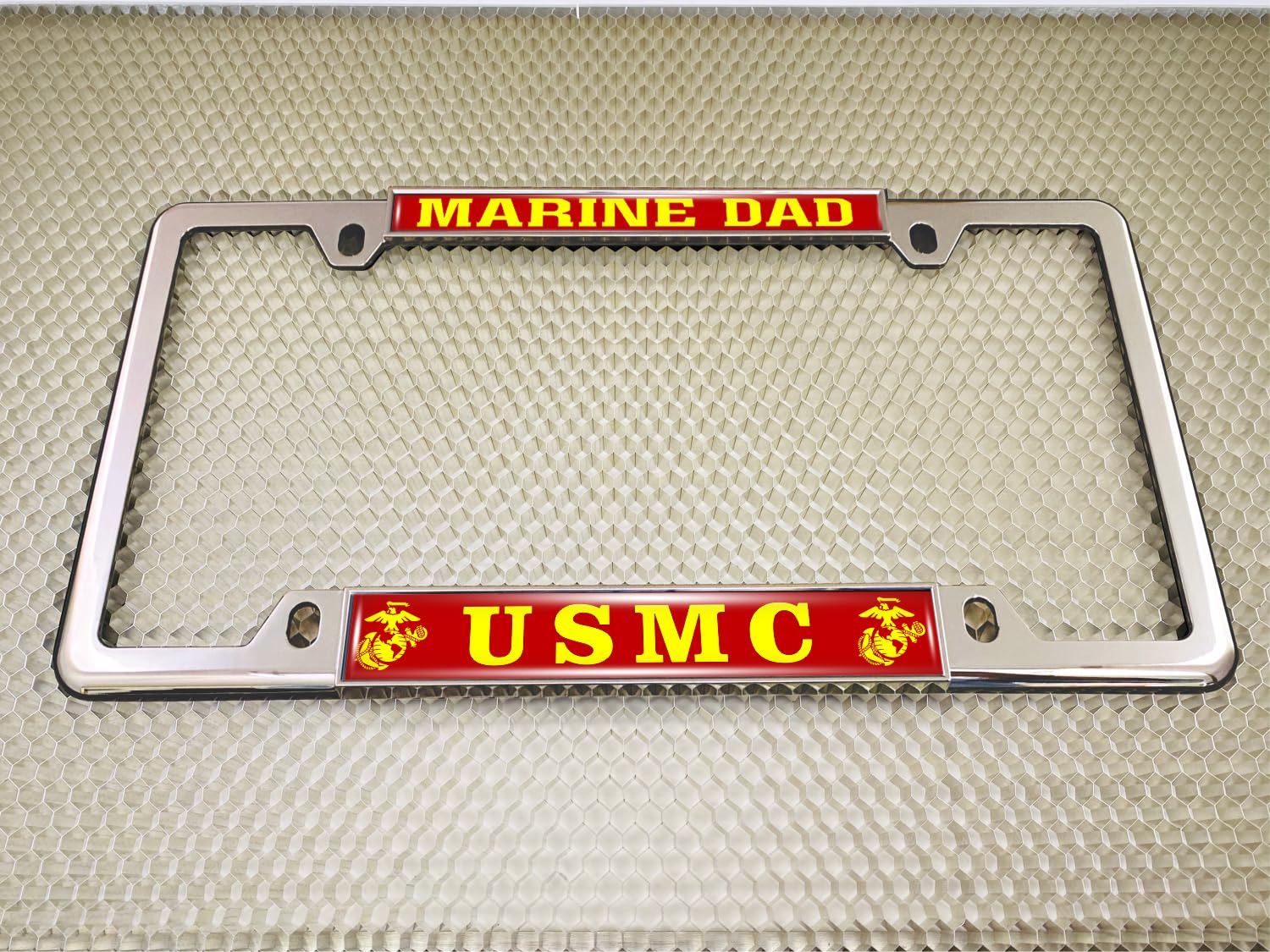 [Officially Licensed US Marine Corps Product] - Marine DAD USMC - Domed ...