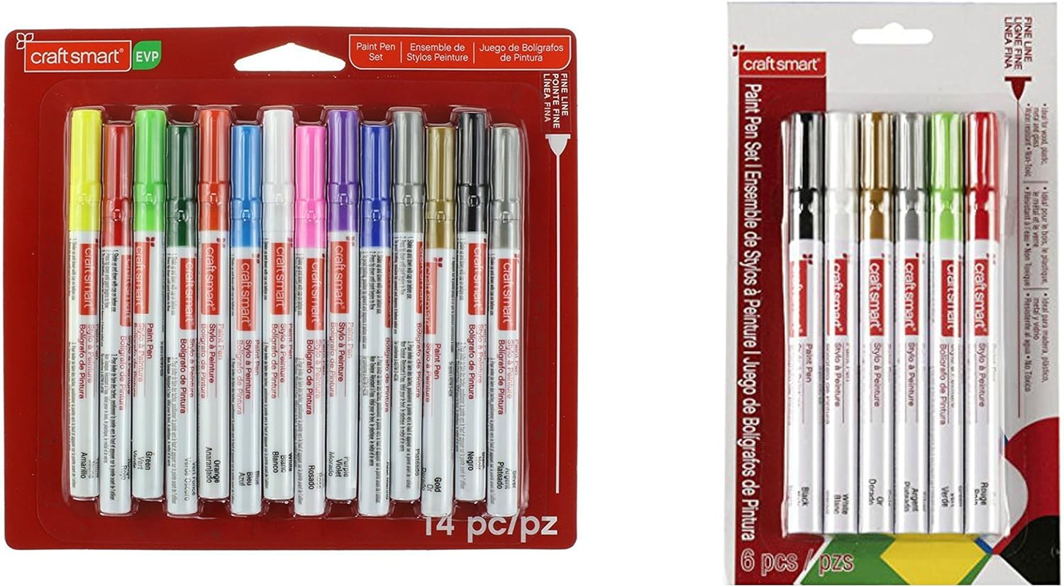 Amazon.com: Craft Smart 20 piece Paint Pen Bundle : Arts, Crafts & Sewing