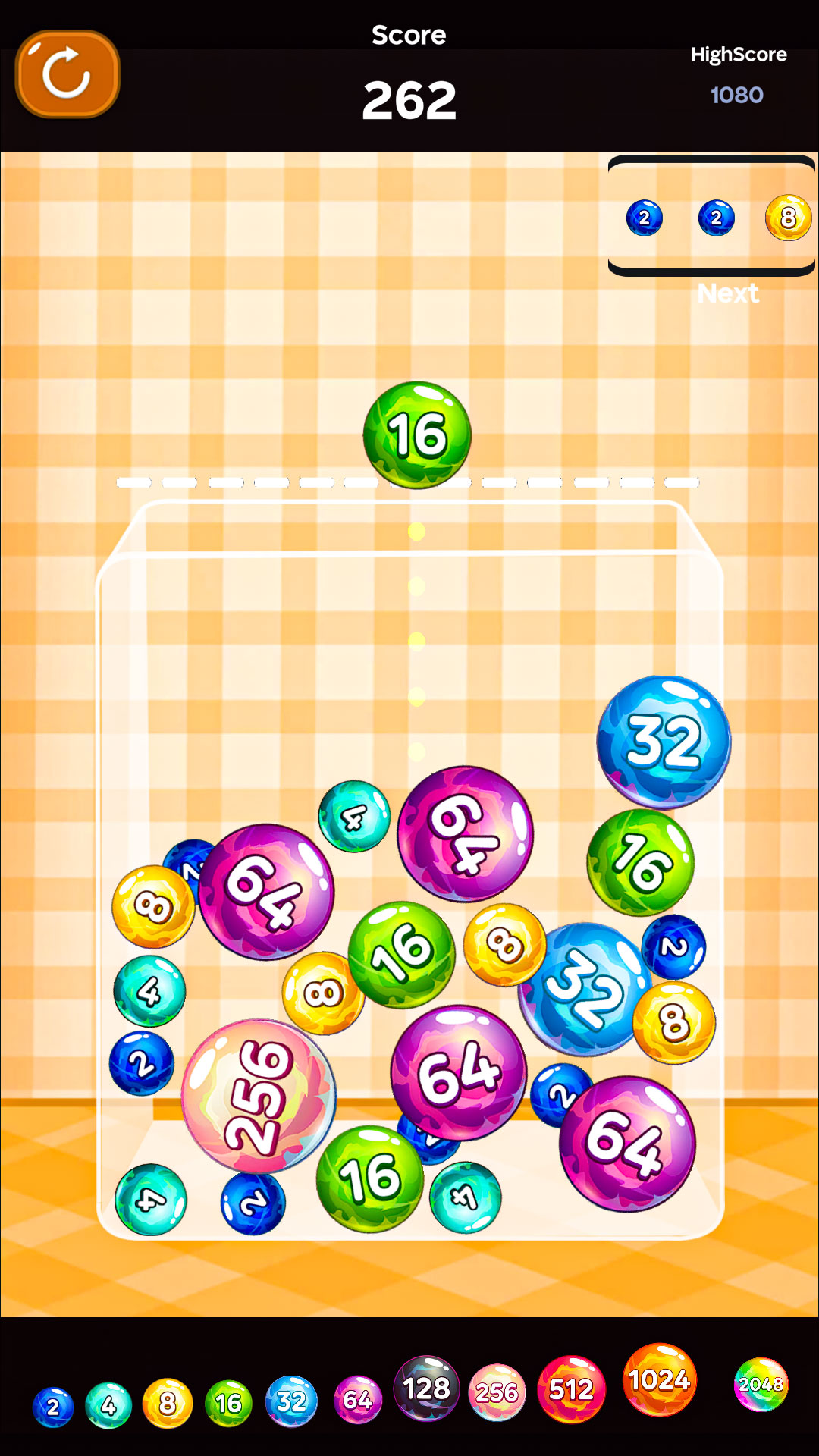 Bubble Ball 2048 Merge Drop Puzzle: 2248 Number Match Fellas Fusion ...