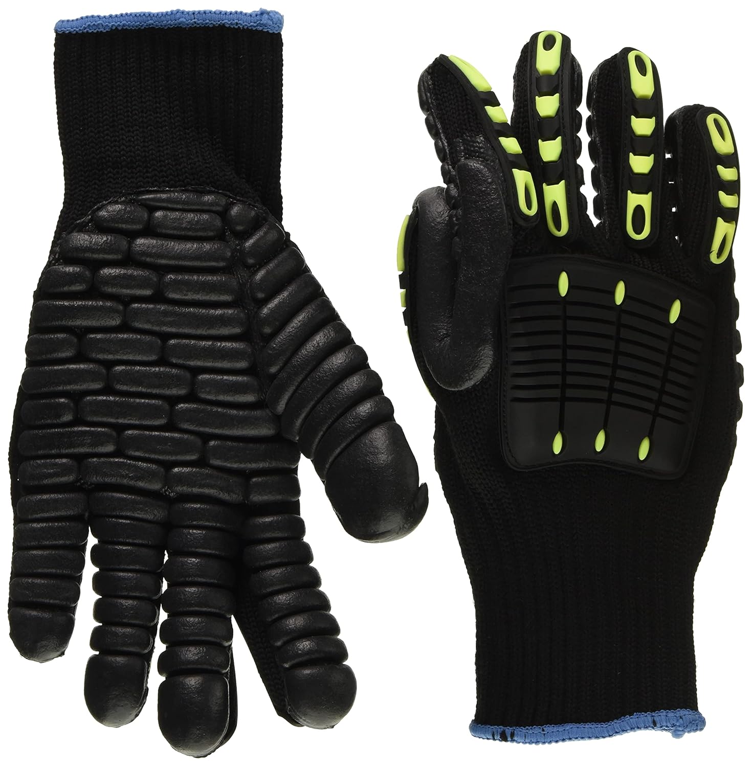 Delta Plus VV904JA10 Safety Gloves - Polyester/Cotton - SZ10, Capacity ...