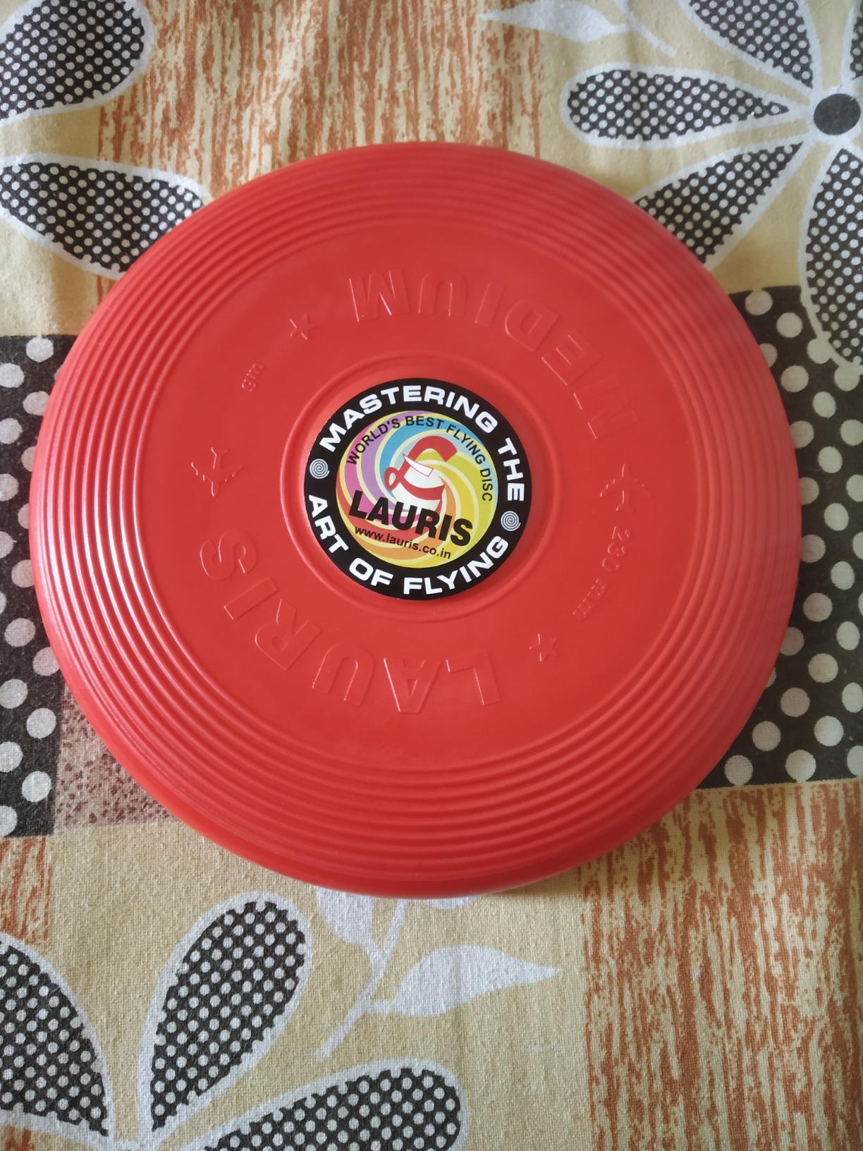 LAURIS Frisbee Flying Disc Toy for Kids/Dogs Unbreakable Soft Flexible ...