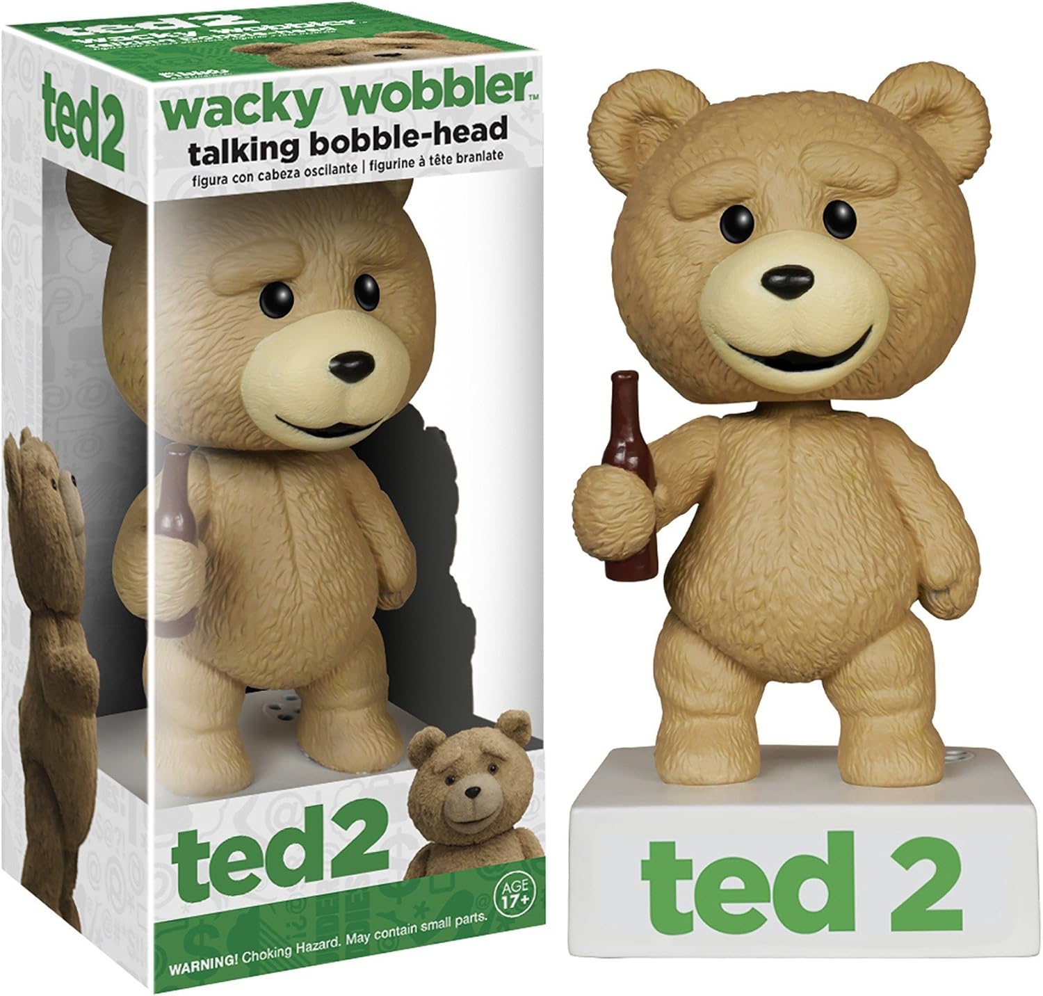 Funko Action Figure Ted 2 - Talking Ted : Funko Wacky Wobbler: Amazon ...