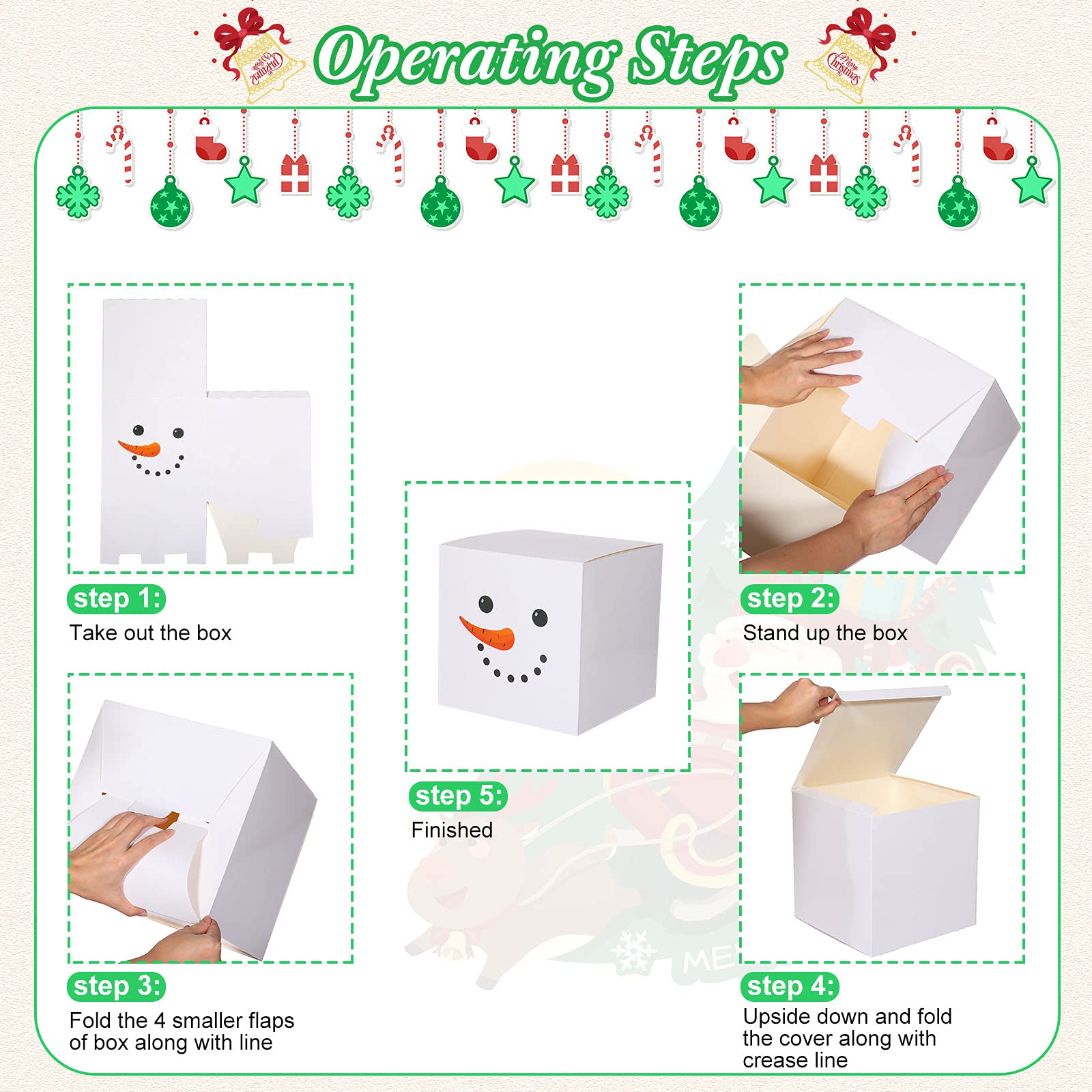 Printable Christmas Gift Boxes