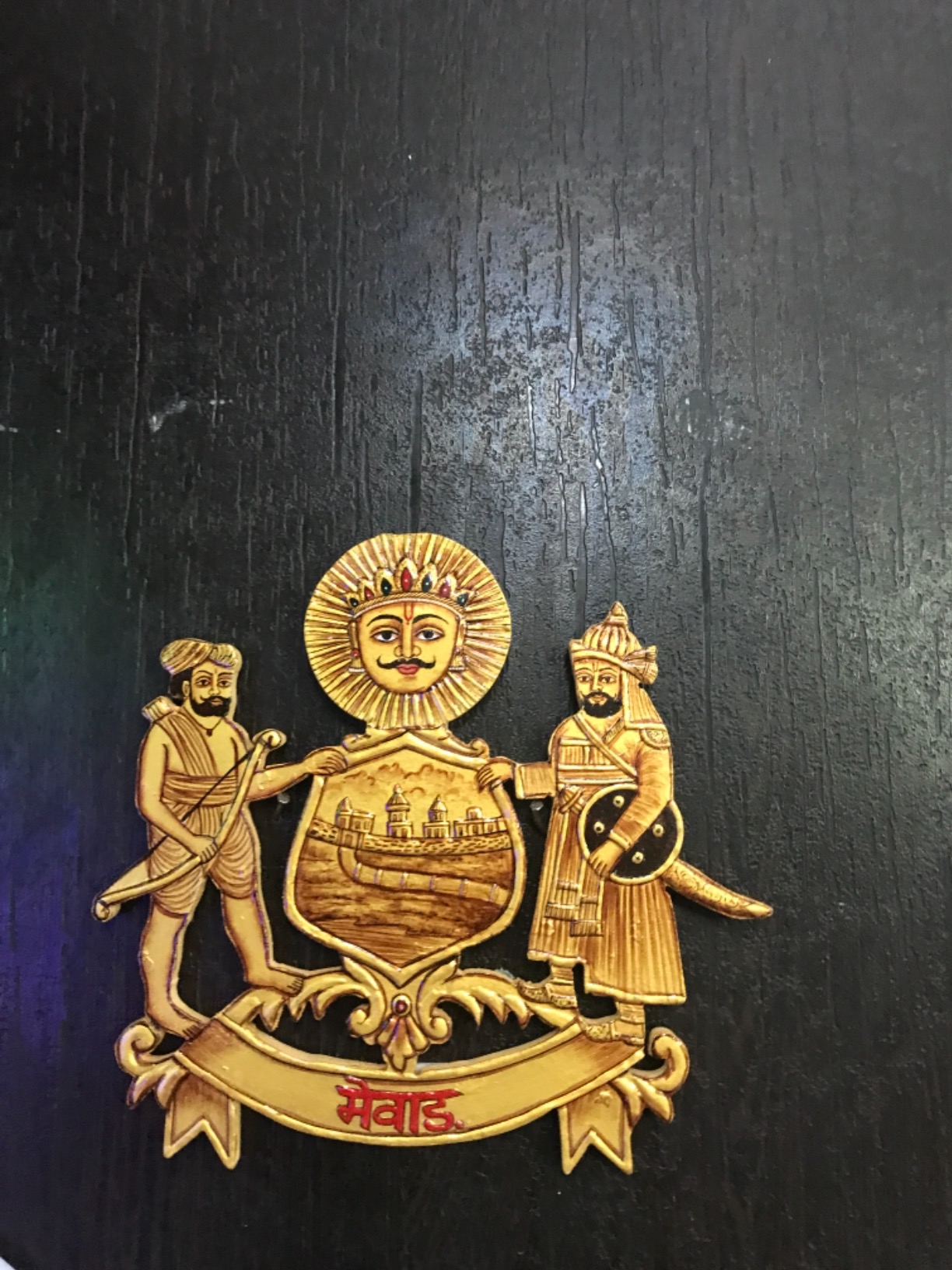 Surya Handicrafts Rajput Mewar Logo Maharana Pratap Monogram Hand ...