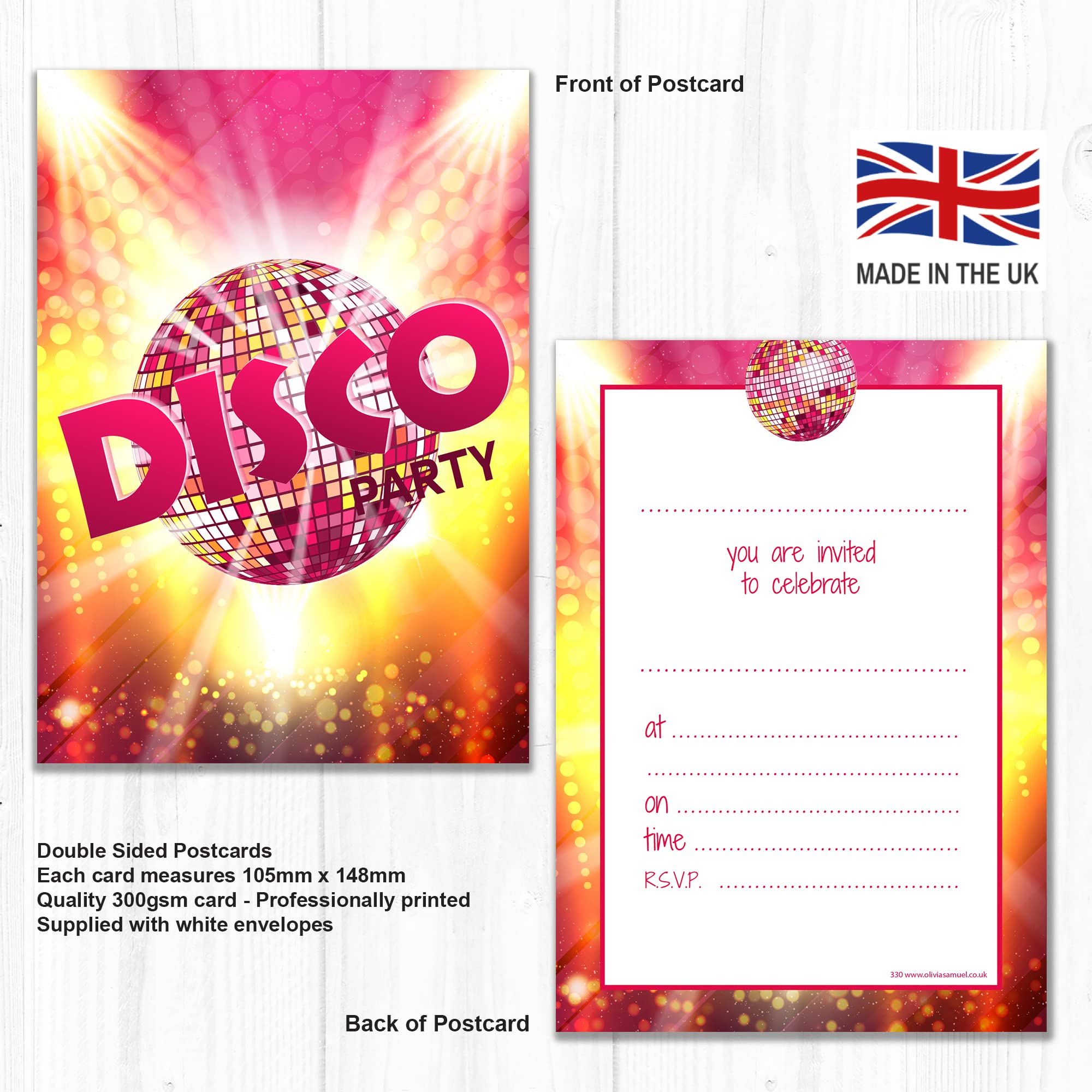 Disco Invitations Samples FREE Printable Disco Party Invitation