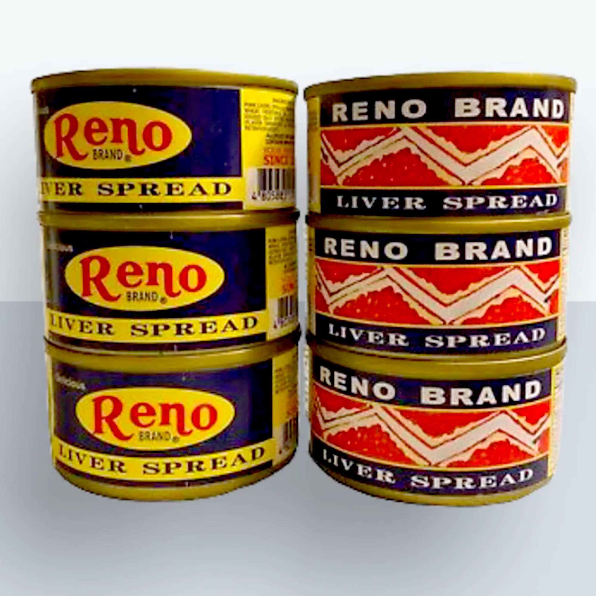 Amazon.com : 6 cans of Reno Liver Spread | Net wt. 85g | Filipino Food ...