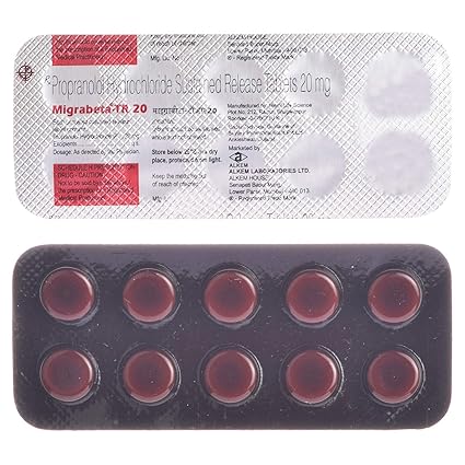 Migrabeta-TR 20 - Strip of 10 Tablets : Amazon.in: Health & Personal Care