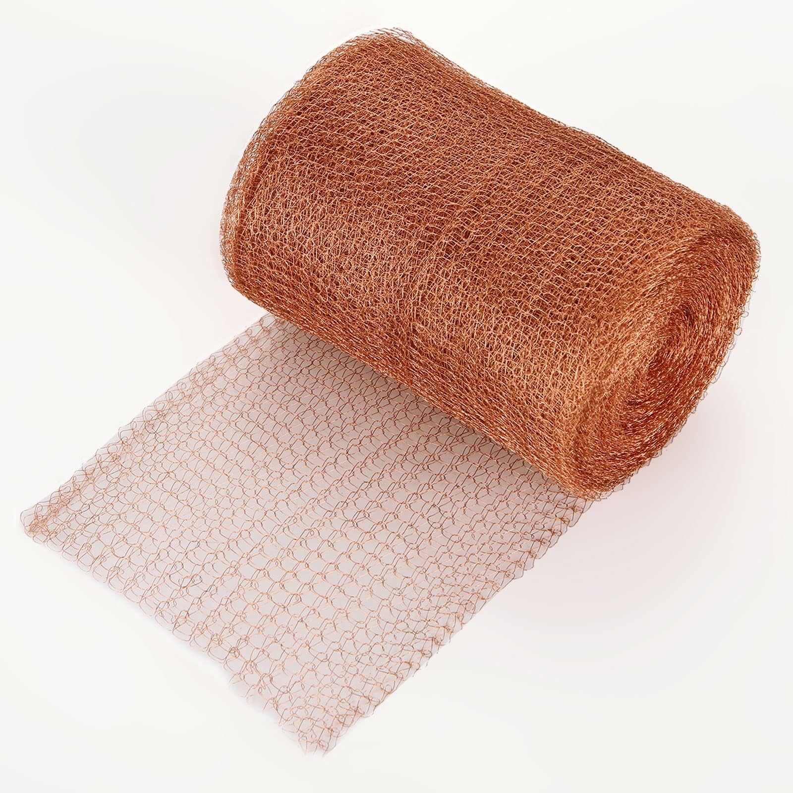 Pure Copper Mesh Rodent Pest Control, 33 Feet Fine Wire Mesh Roll for ...