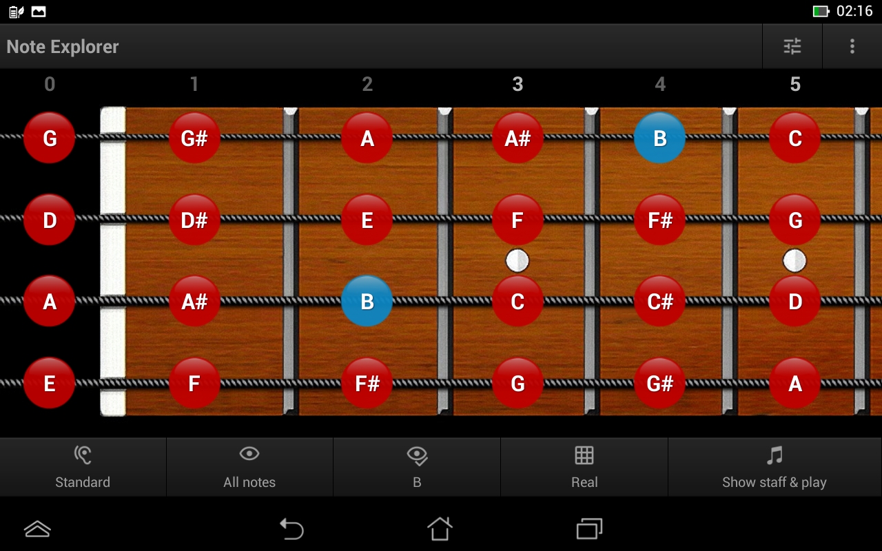 Bass Guitar Note Trainer - App on Amazon Appstore