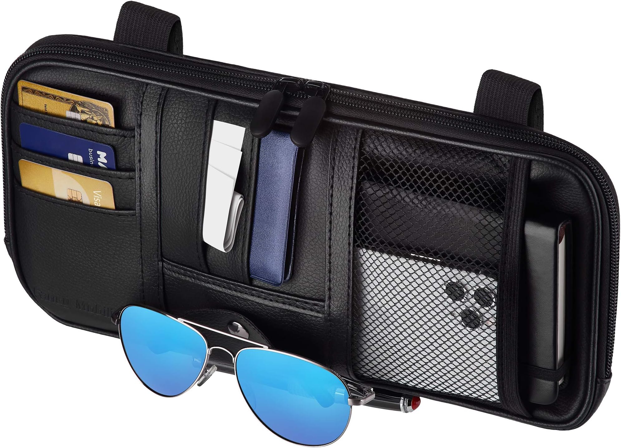 Amazon.com: Fancy Mobility Car Sun Visor Organizer - Auto Document and ...