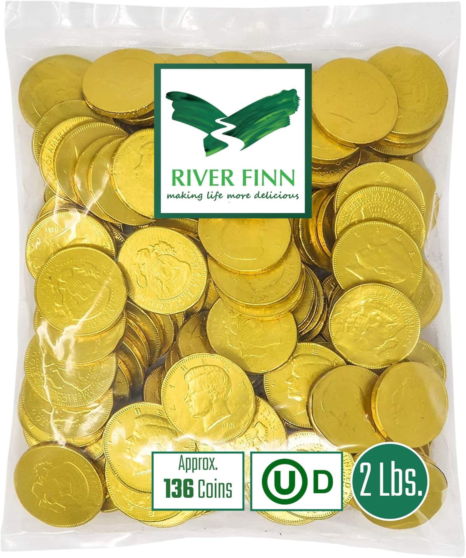 Amazon.com: Chocolate Gold Coins, 1lb Bag : Grocery & Gourmet Food