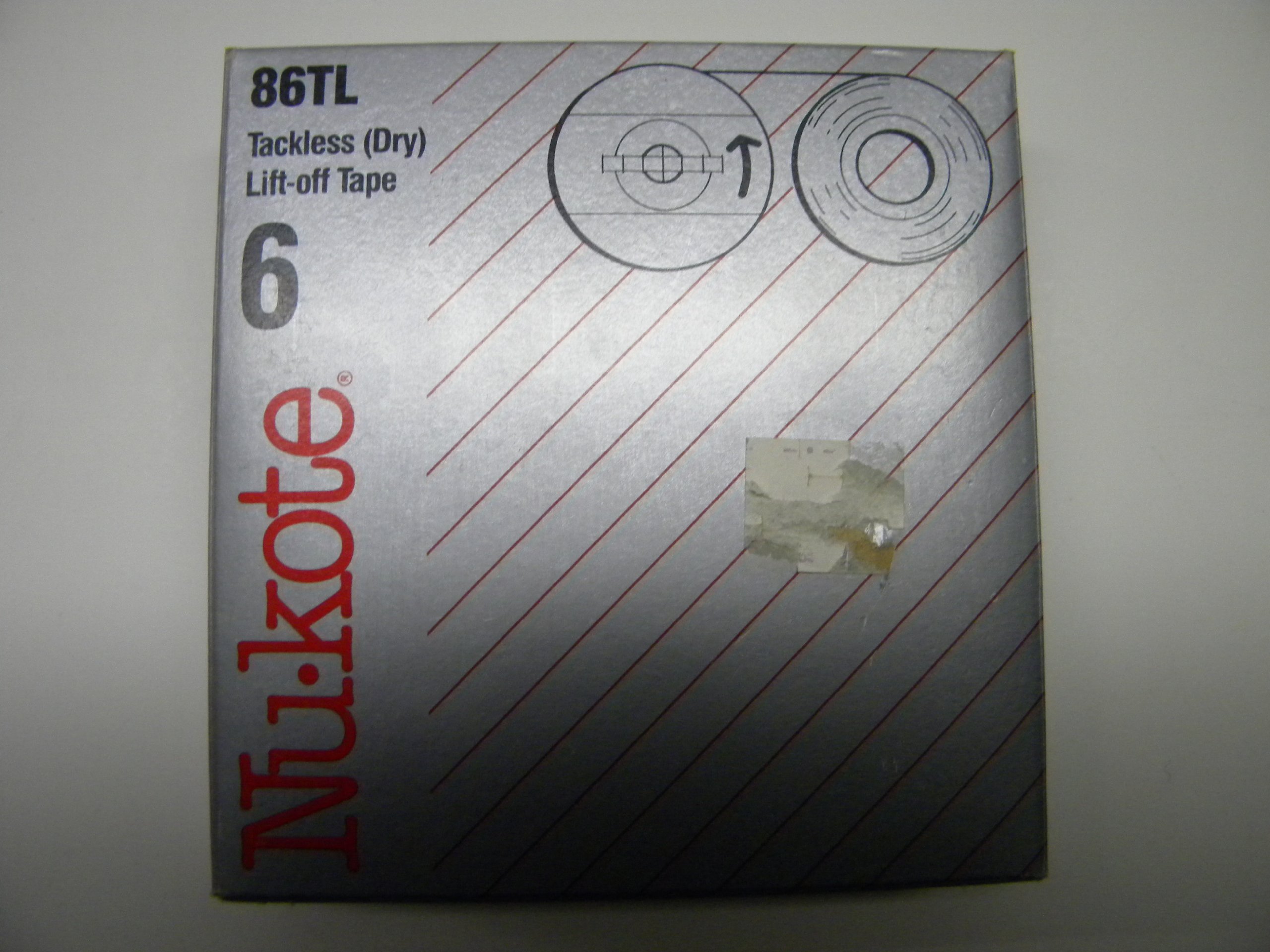 Amazon.com: Nu-kote Model 86TL Lift-Off Tapes, Pack Of 6