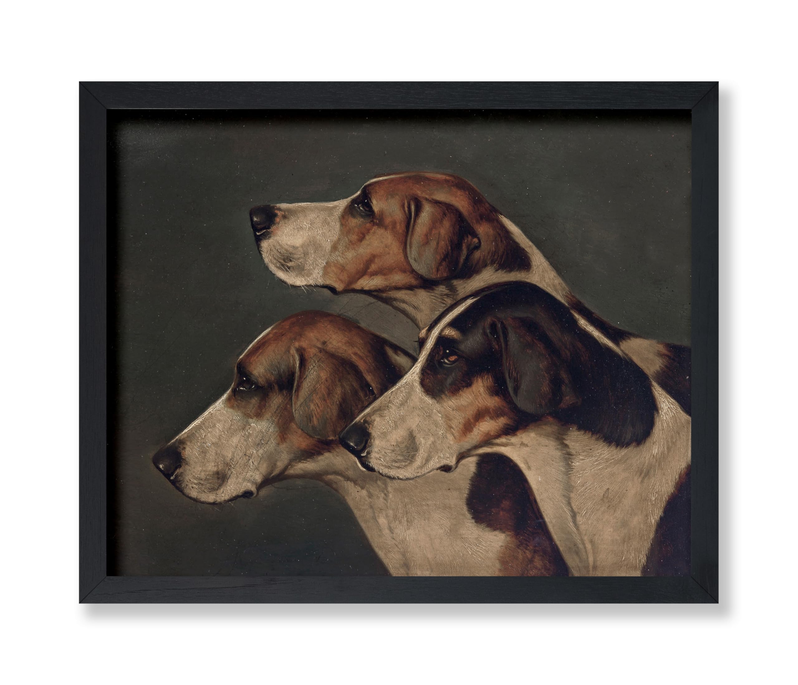 Amazon.com: Poster Master Vintage Three English Foxhounds Poster ...