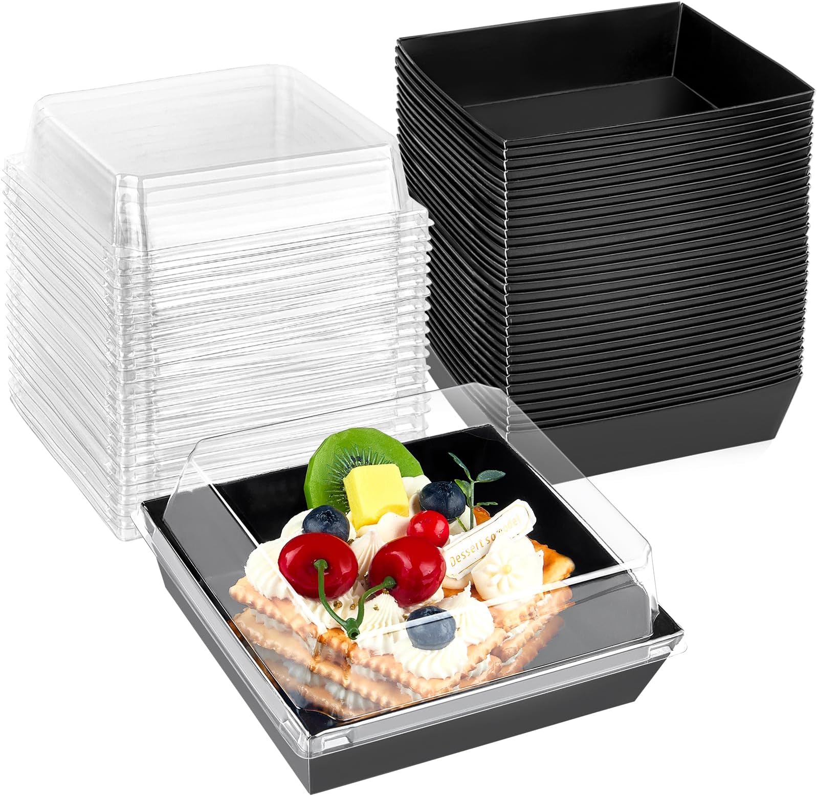 Amazon.com: Outus 24 Pcs Black Gift Boxes with Lids for Presents ...