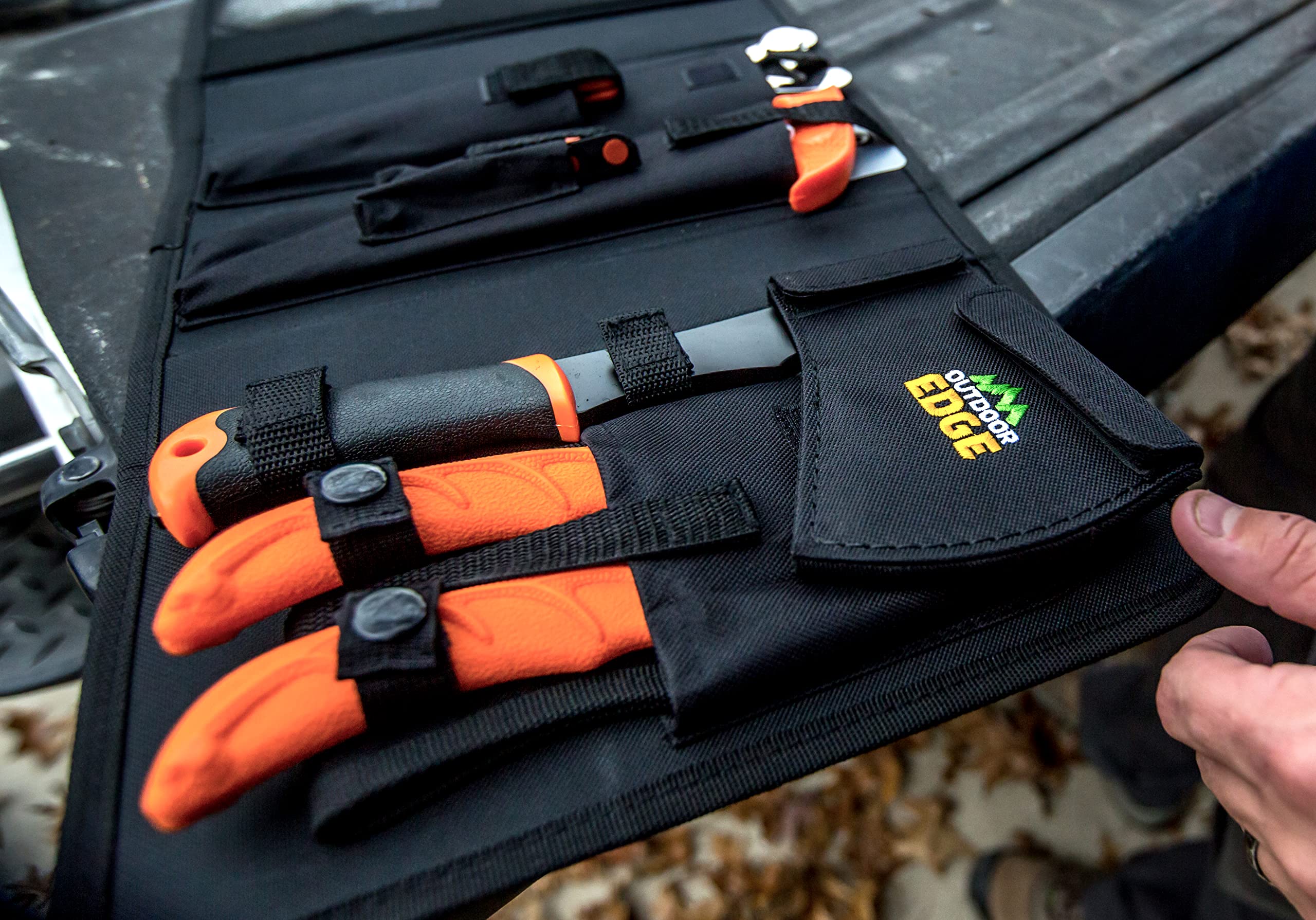 Outdoor Edge Outfitter, 9-Piece Field to Freezer Hunting & Game ...