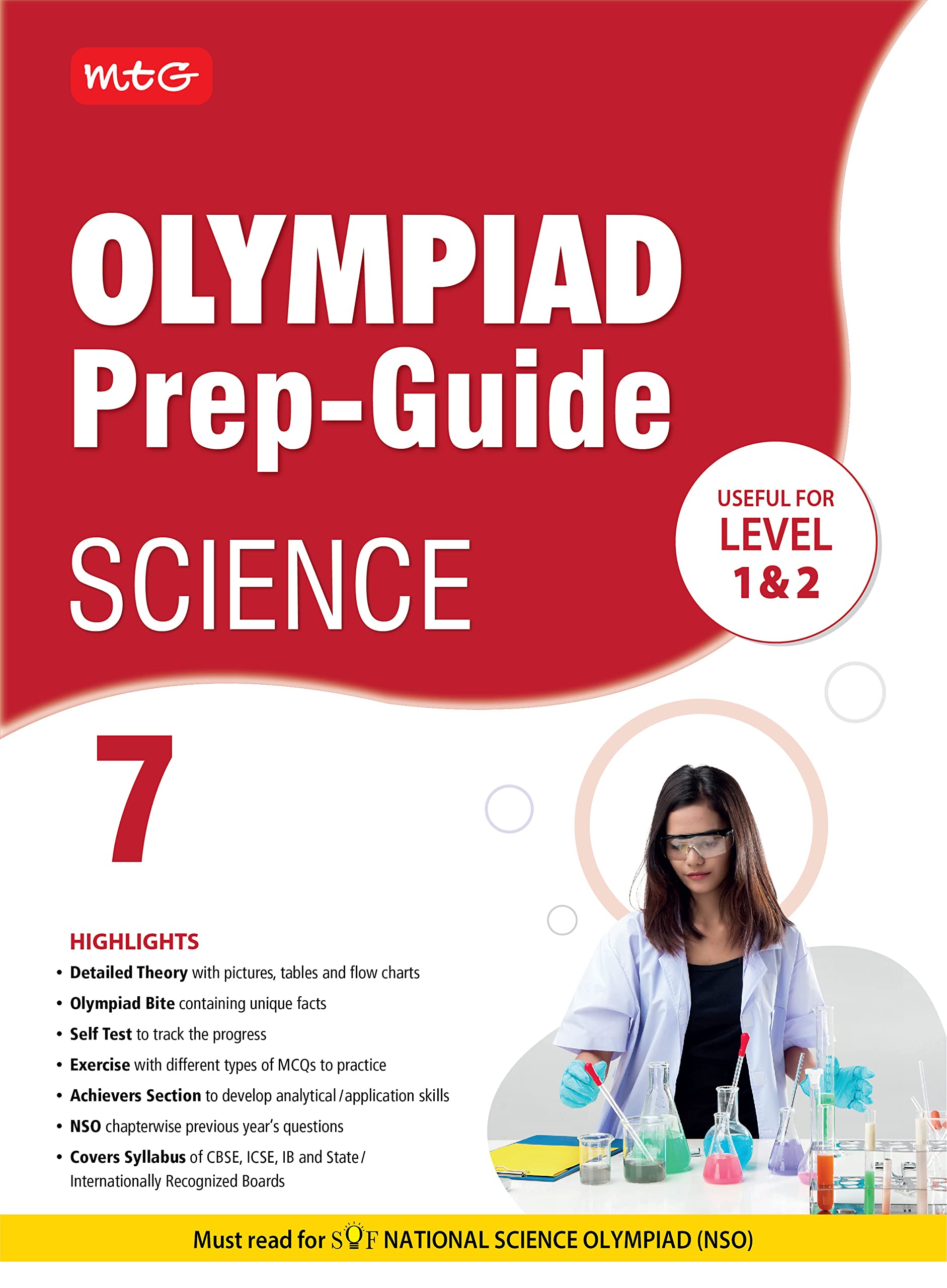 Buy MTG Olympiad Prep-Guide Science Class 7 - Detailed Theory, Self ...