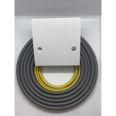 Merriway BH04524 45amp Cooker Outlet Plate White : Amazon.co.uk: DIY ...