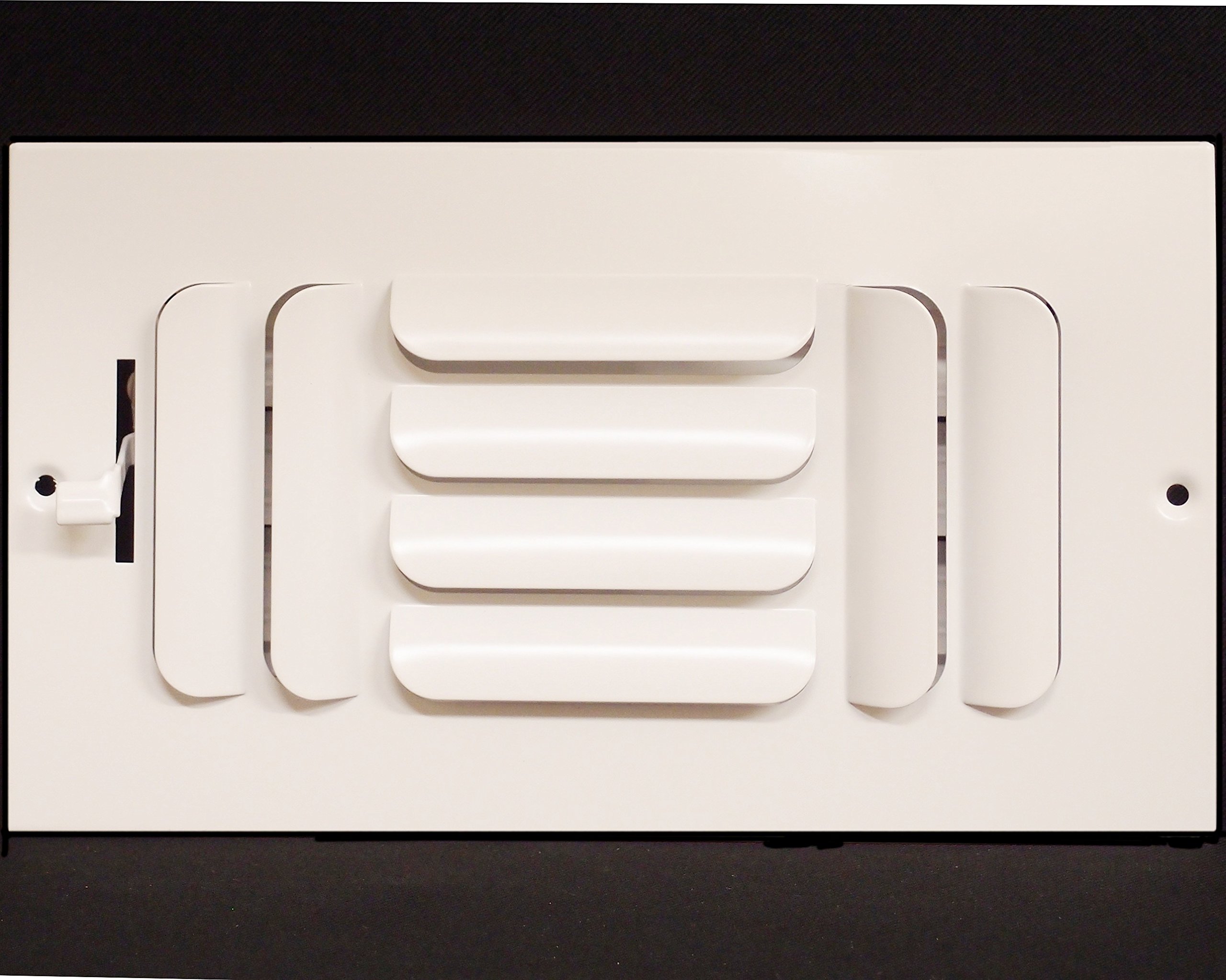 HVAC Premium Fixed Curved Blade Diffuser (12 X 4 3-Way) - Amazon.com